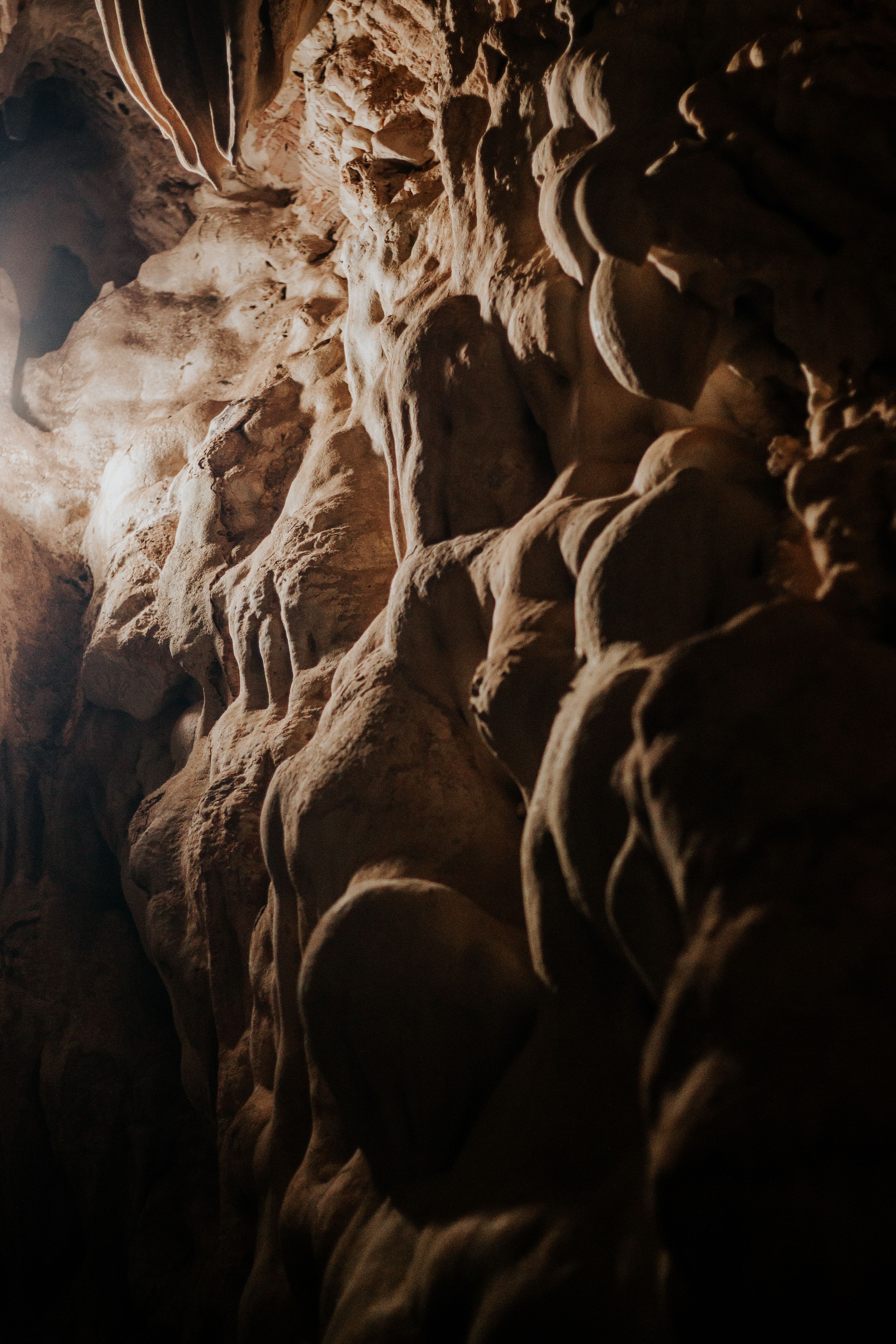 Back Lit Close-up of a Cave · Free Stock Photo