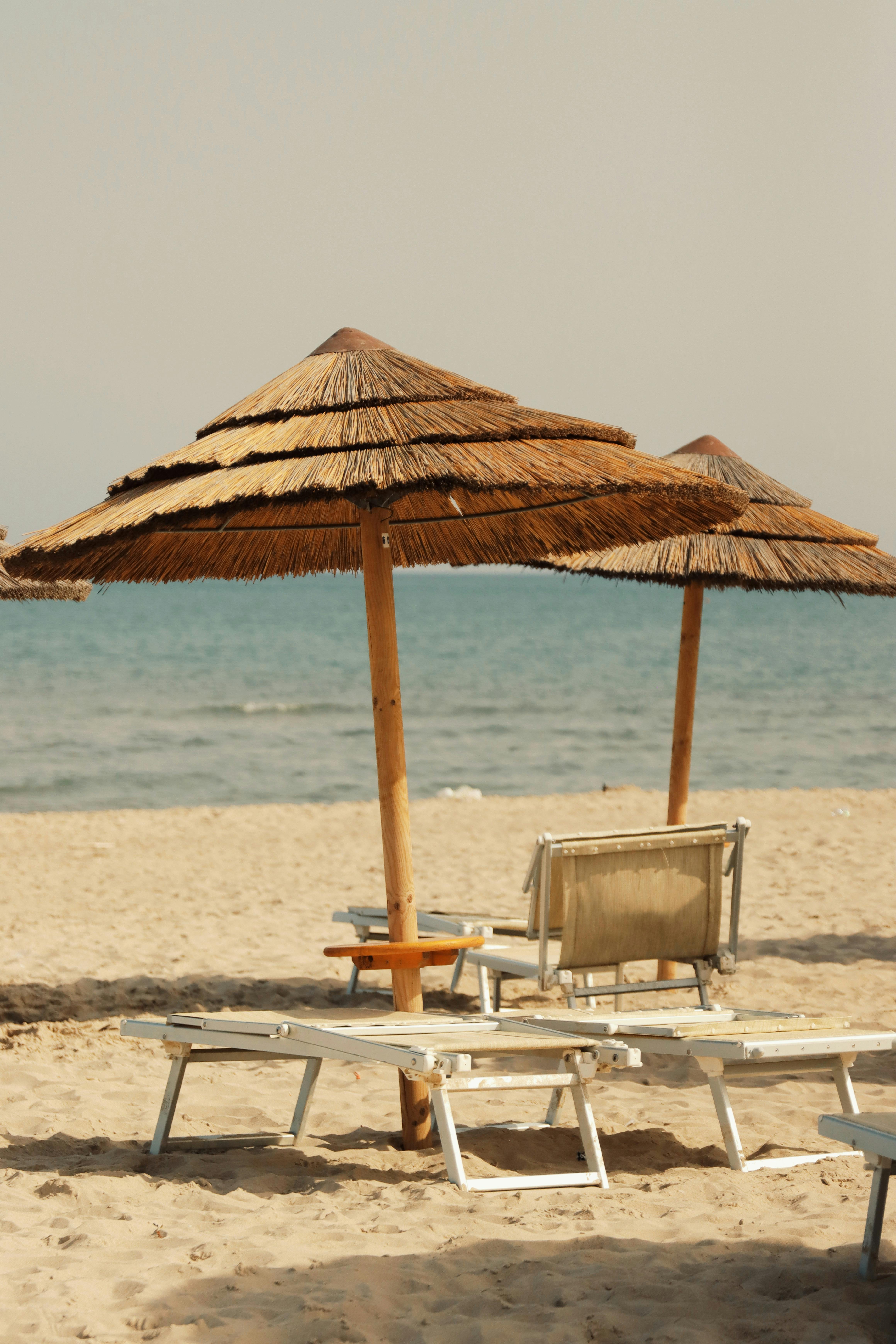 Beach Umbrellas · Free Stock Photo