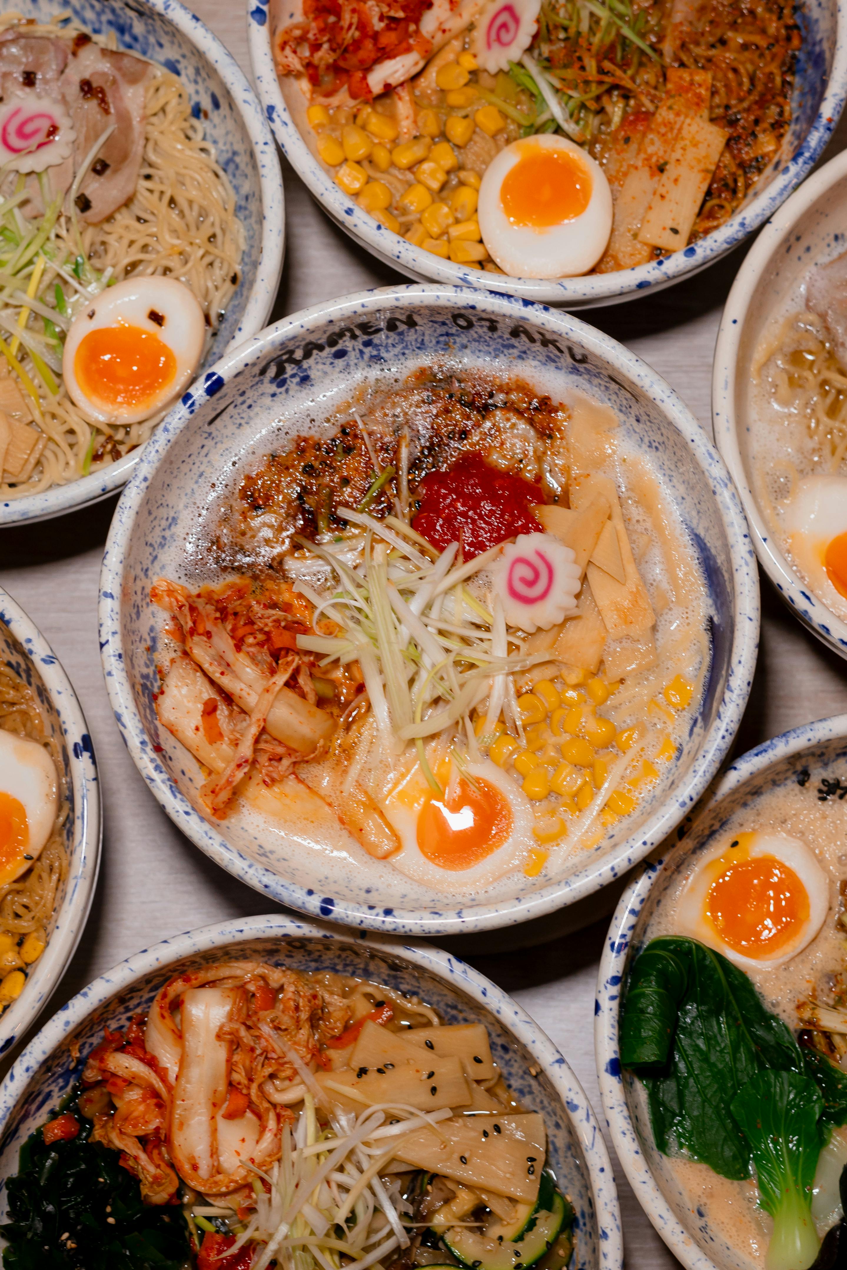 Bowls of Delicious Ramen · Free Stock Photo