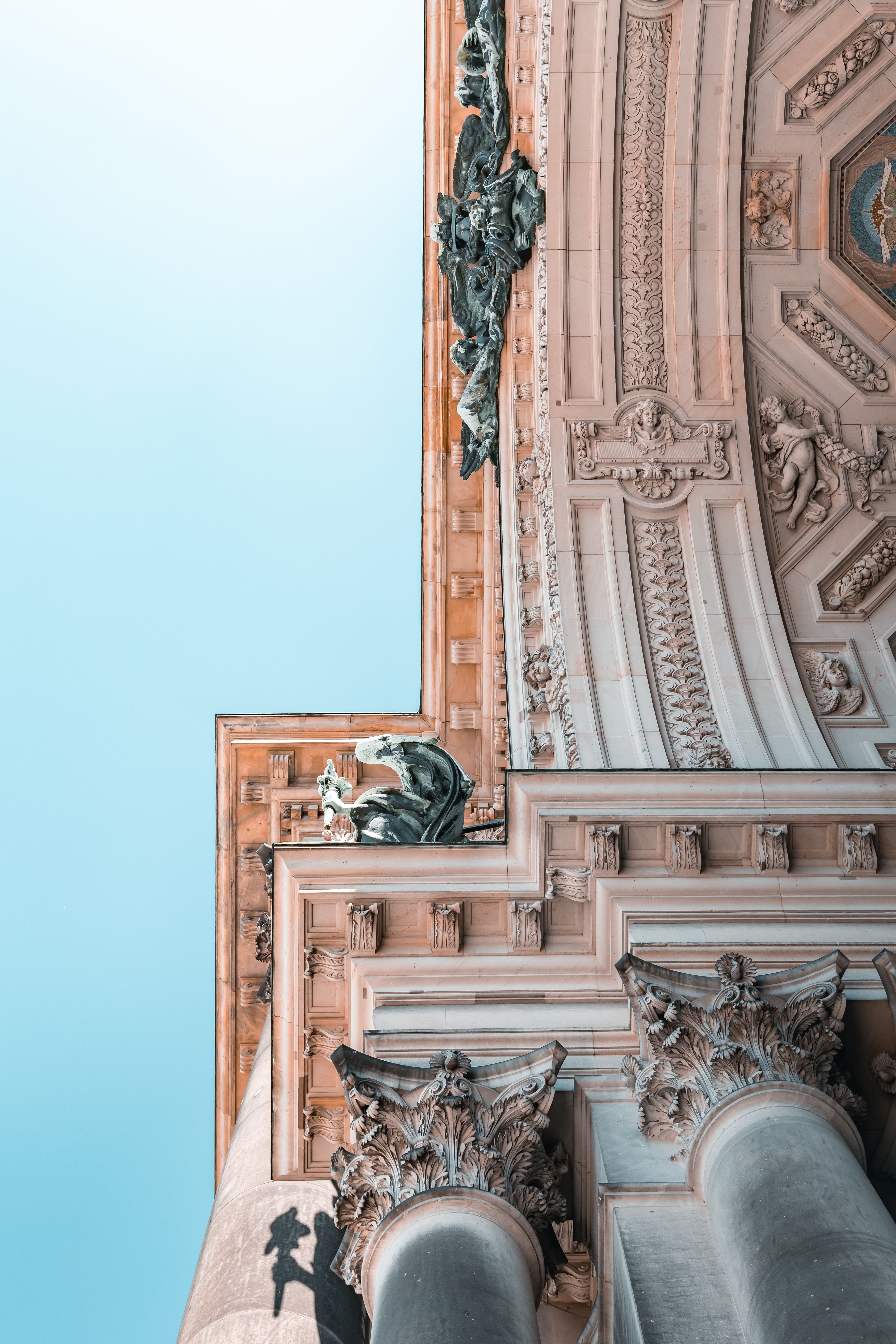 Baroque Architecture Carved Decorations · Free Stock Photo