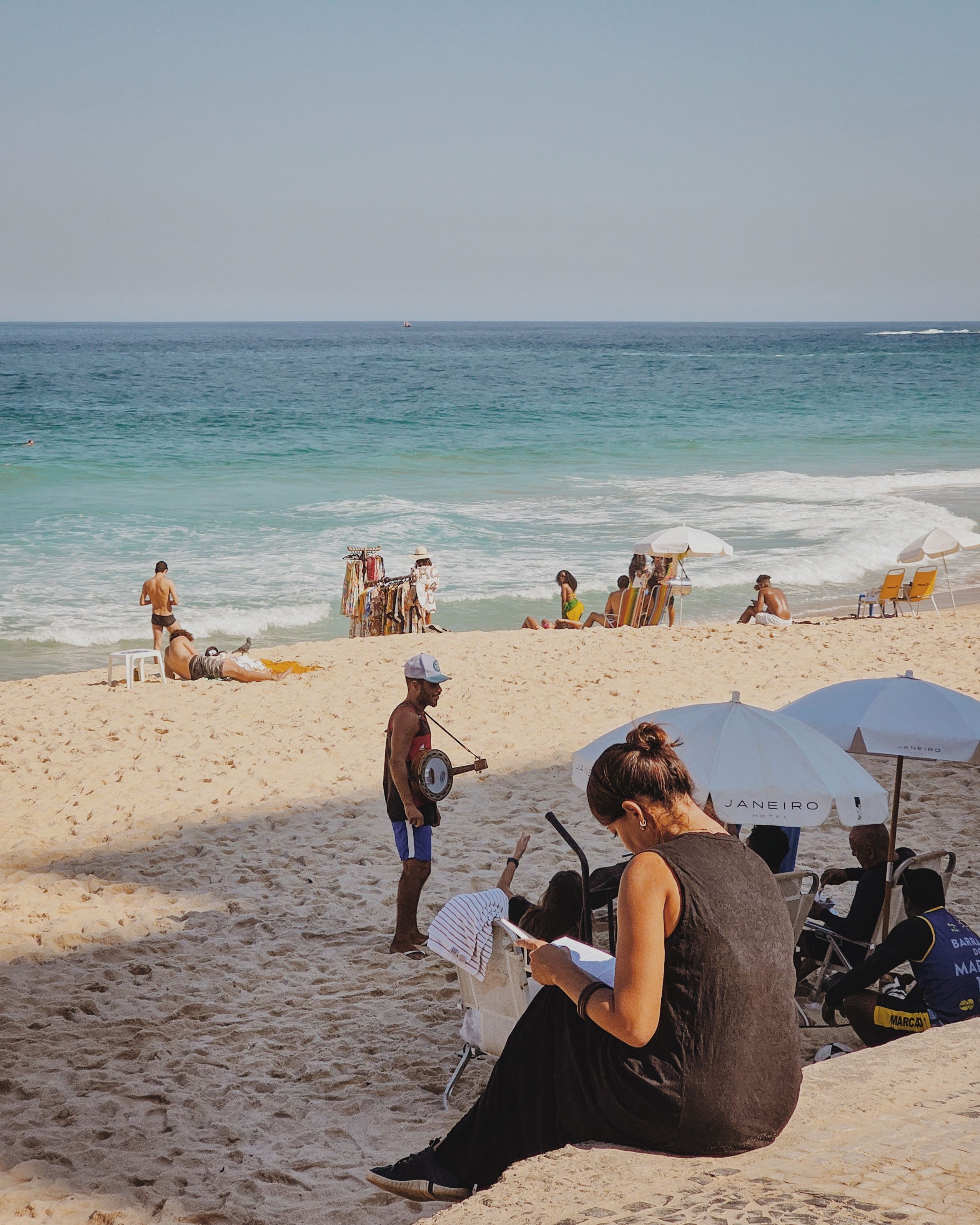Group of People on Beach at Daytime · Free Stock Photo