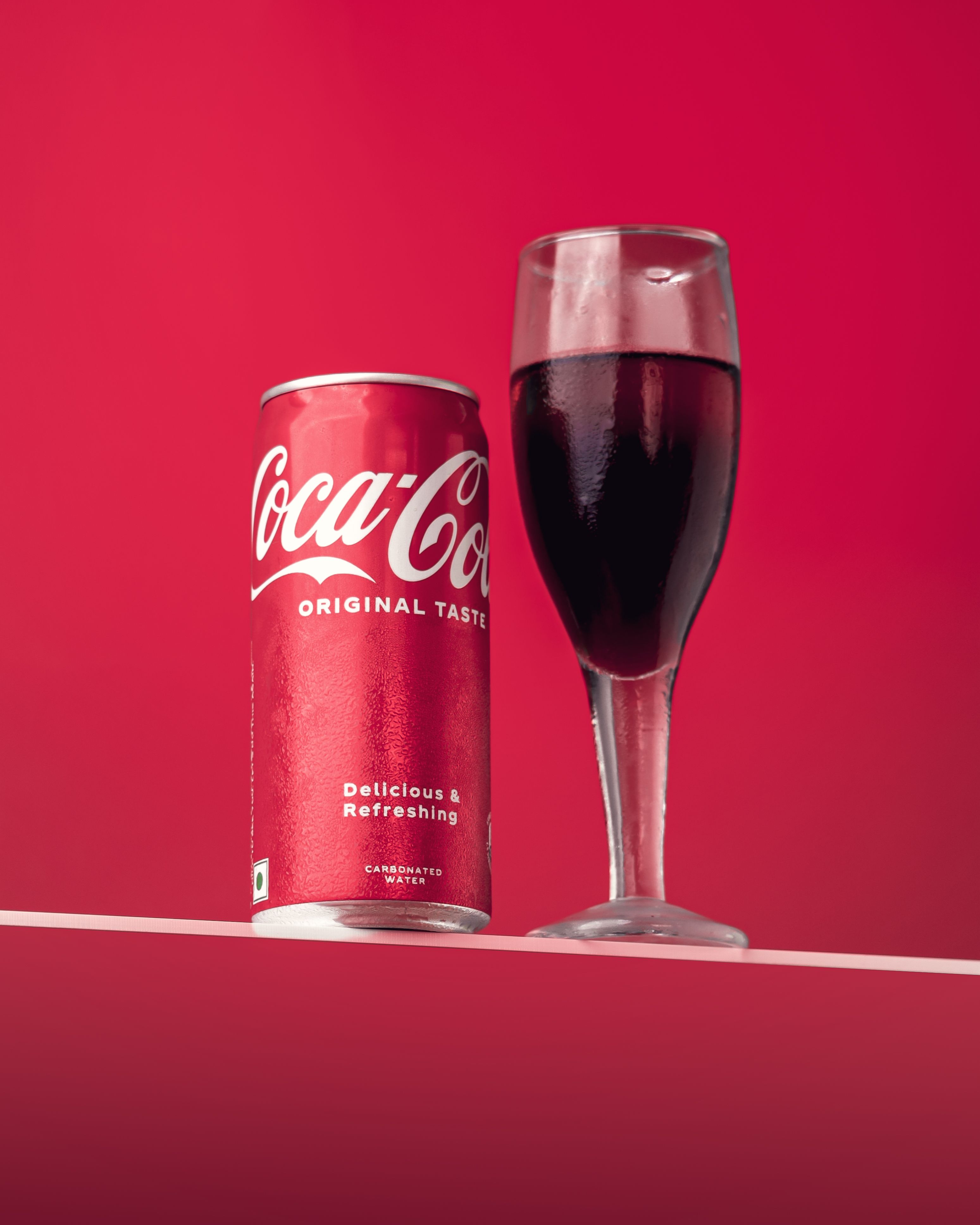 Glass and Can of Coca Cola · Free Stock Photo