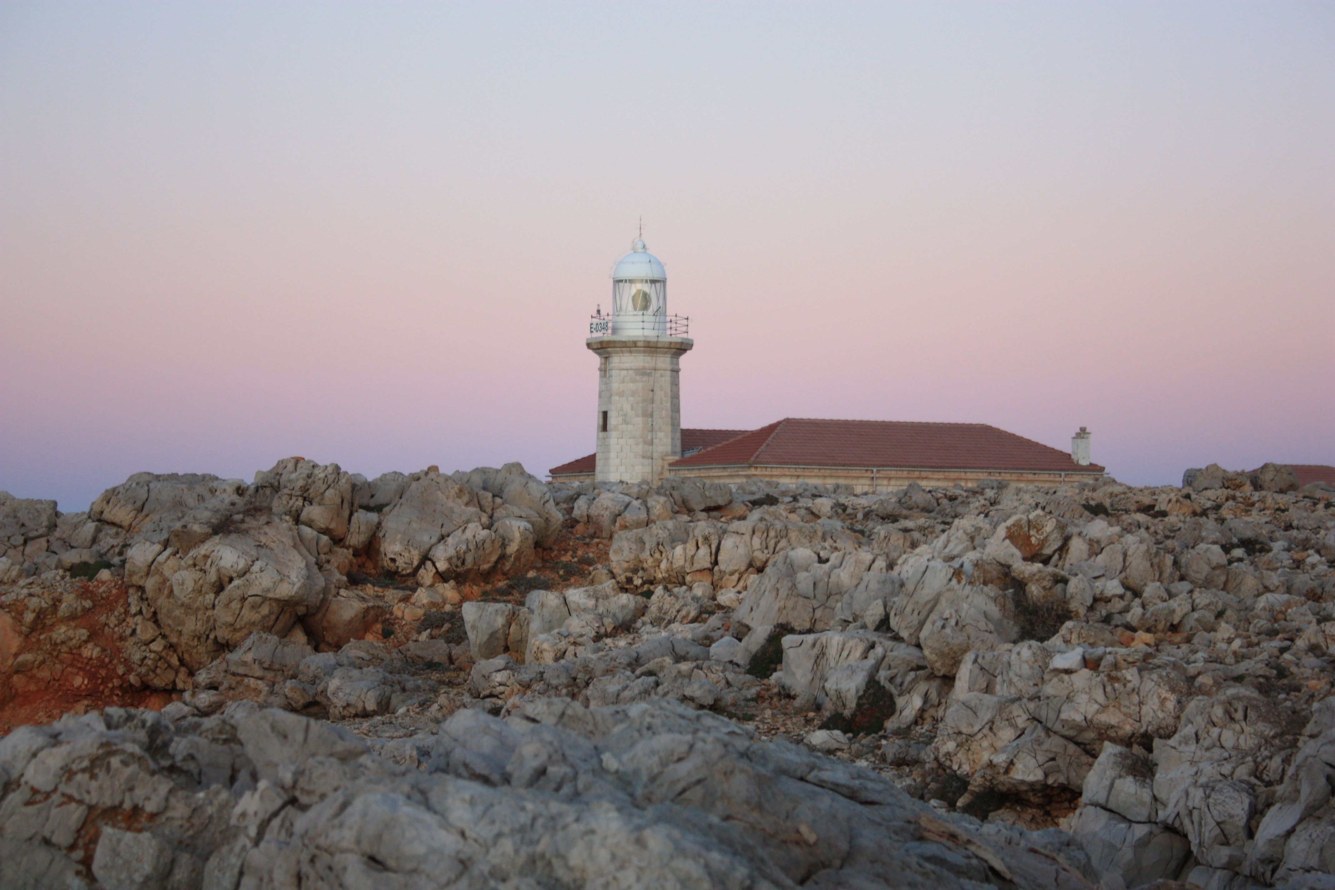 Punta Nati Lighthouse in Menorca at Dusk · Free Stock Photo
