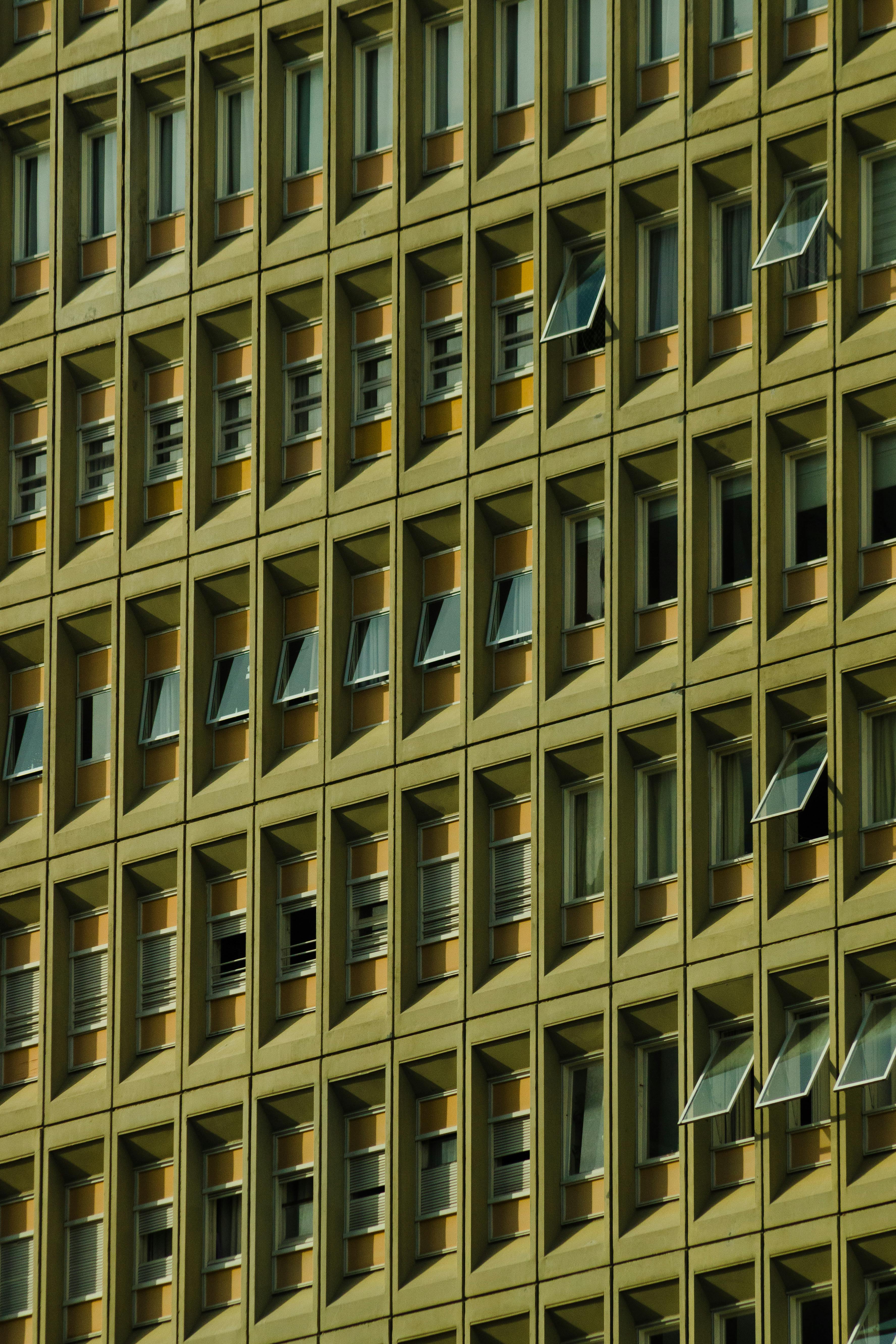 Facade of a High-Rise Building · Free Stock Photo