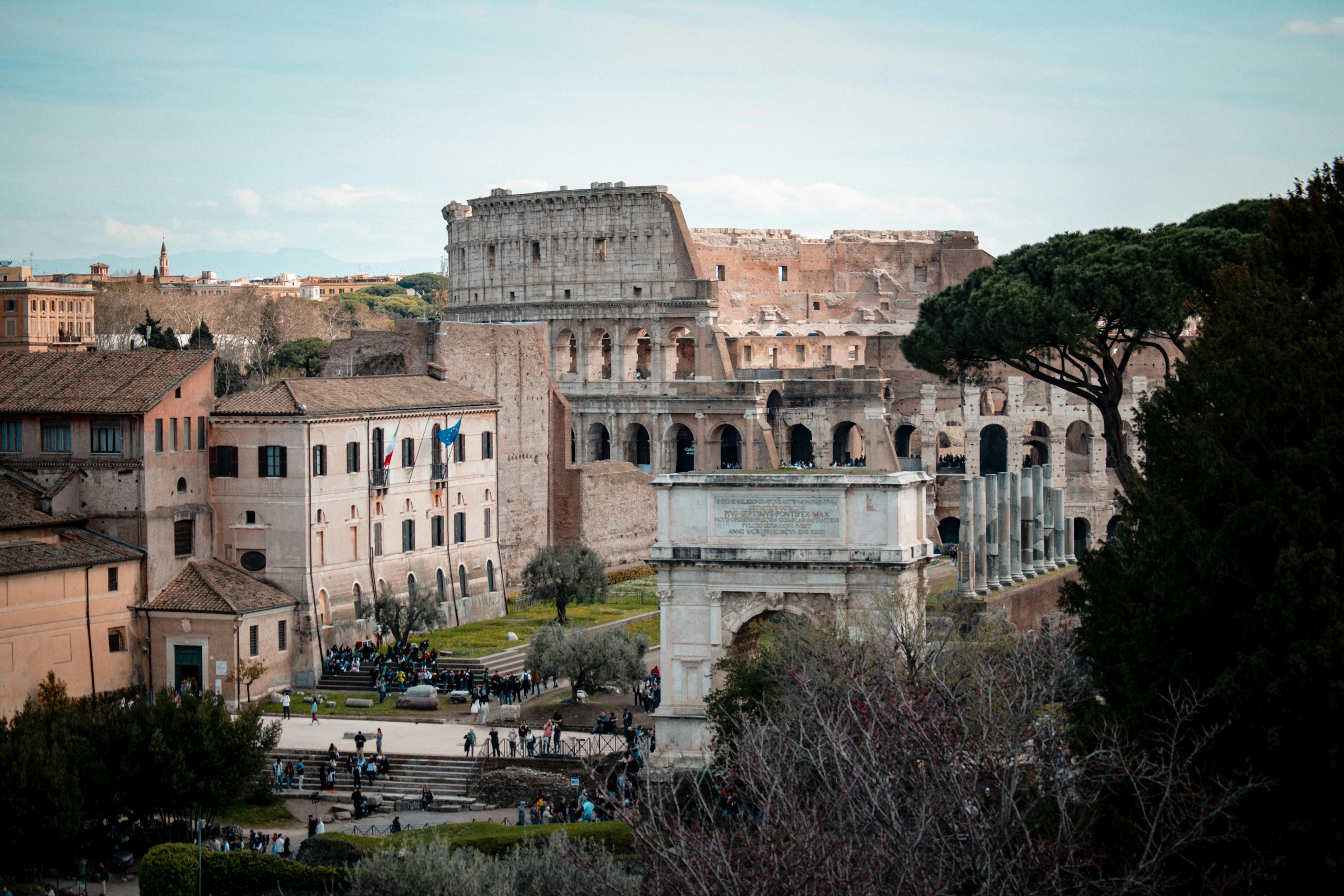 Ancient Buildings in Rome · Free Stock Photo