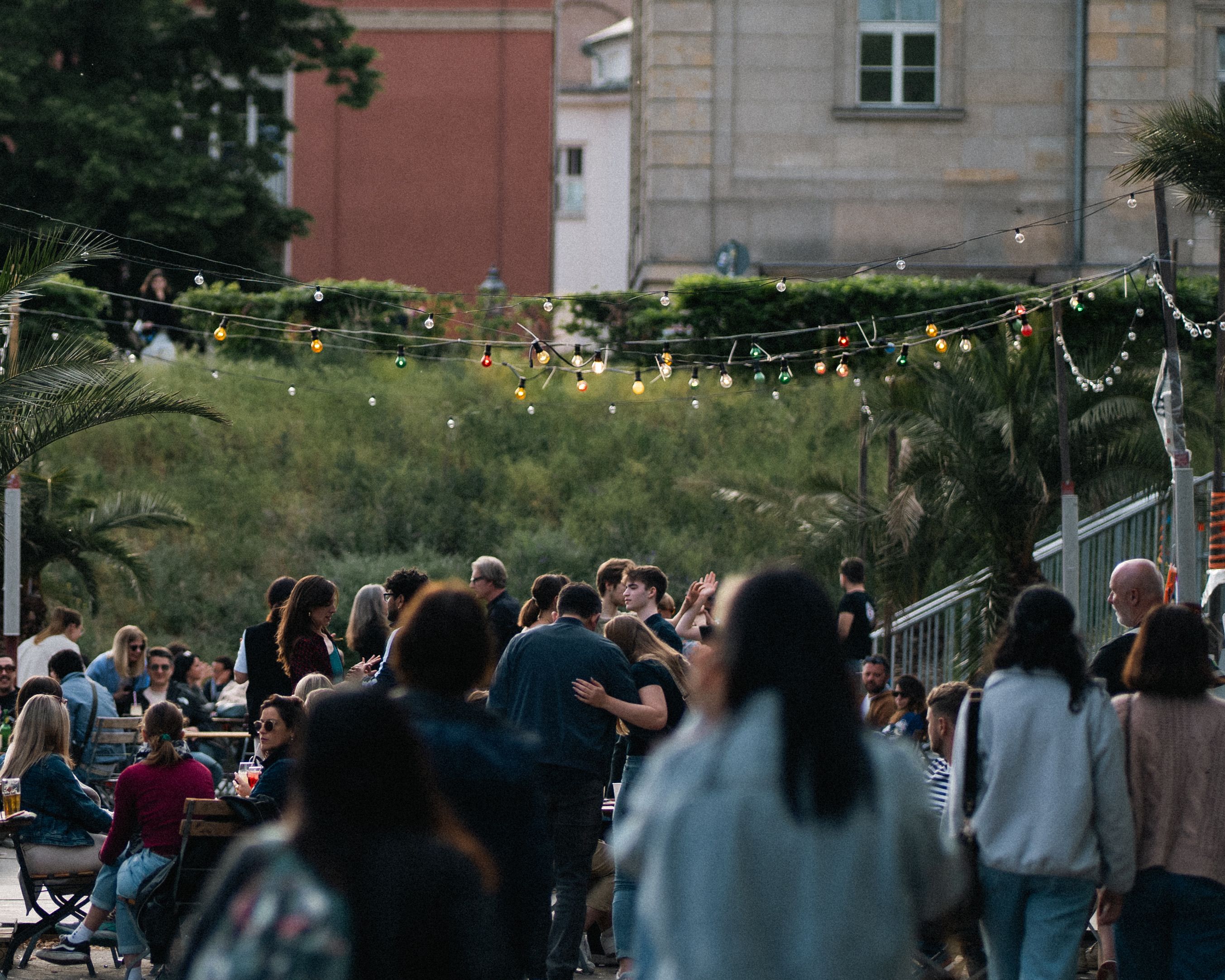 Crowd of People in a Park · Free Stock Photo
