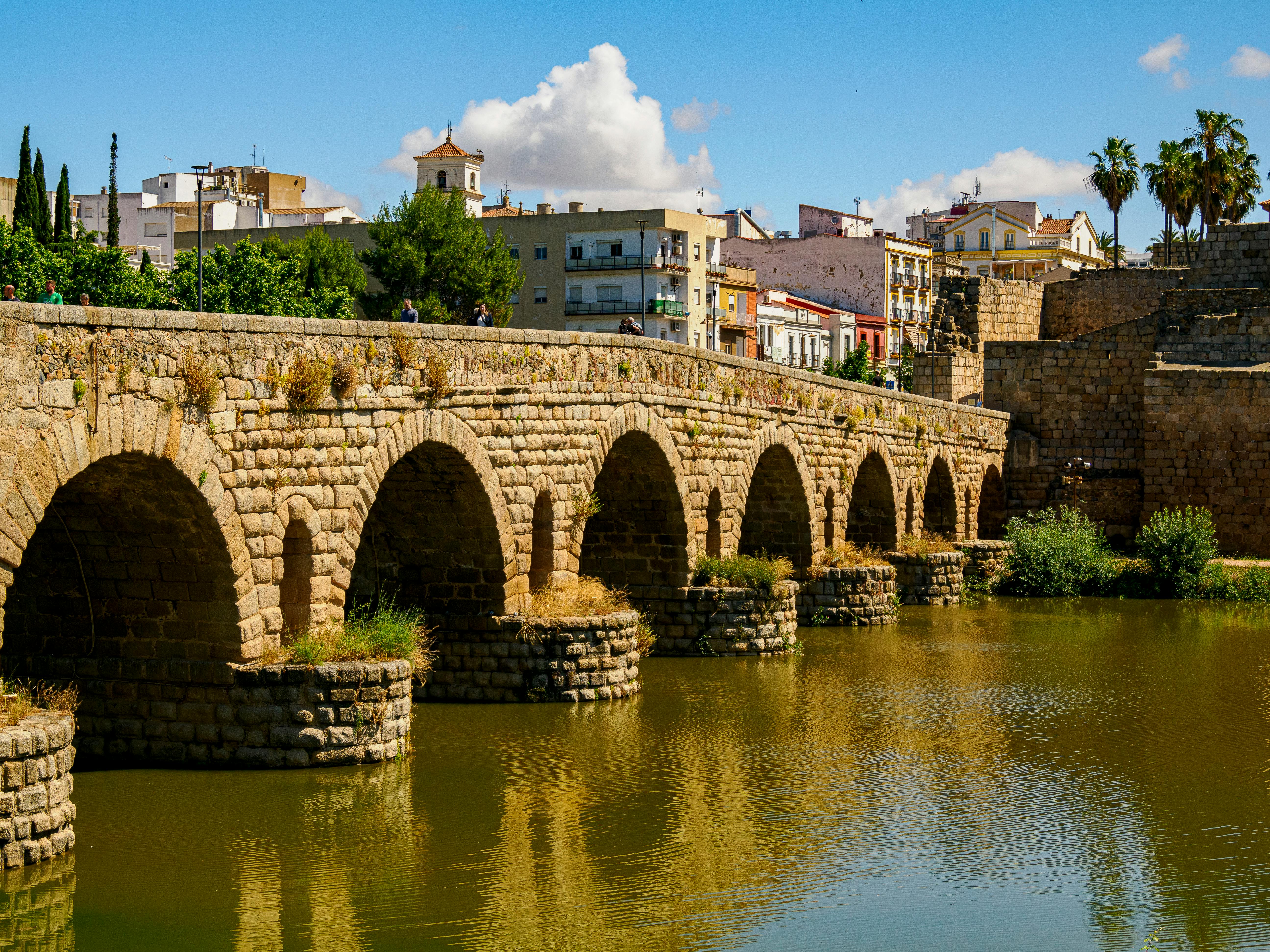 Roman Bridge in Merida in Spain · Free Stock Photo