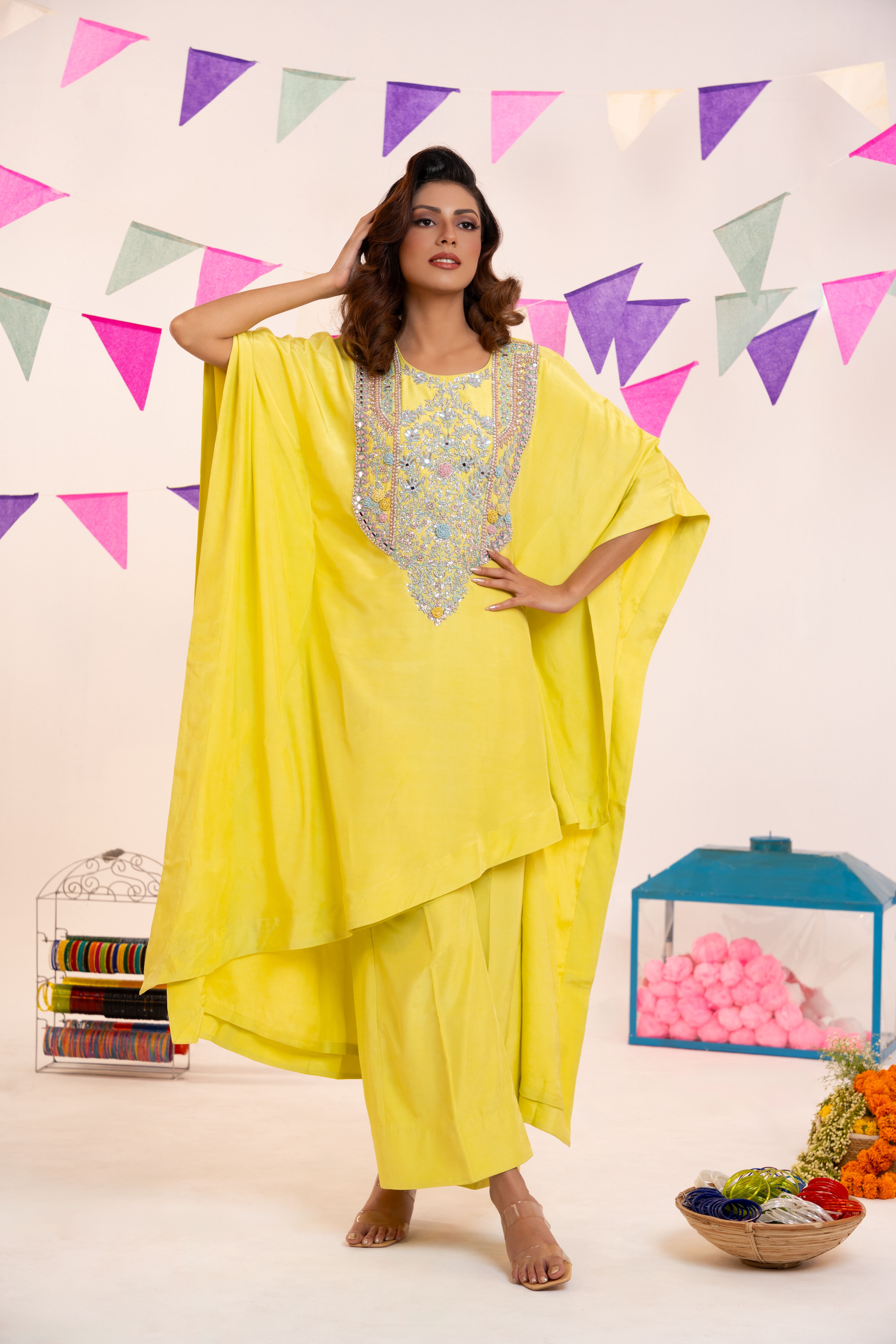 Woman in Yellow, Traditional Dress · Free Stock Photo