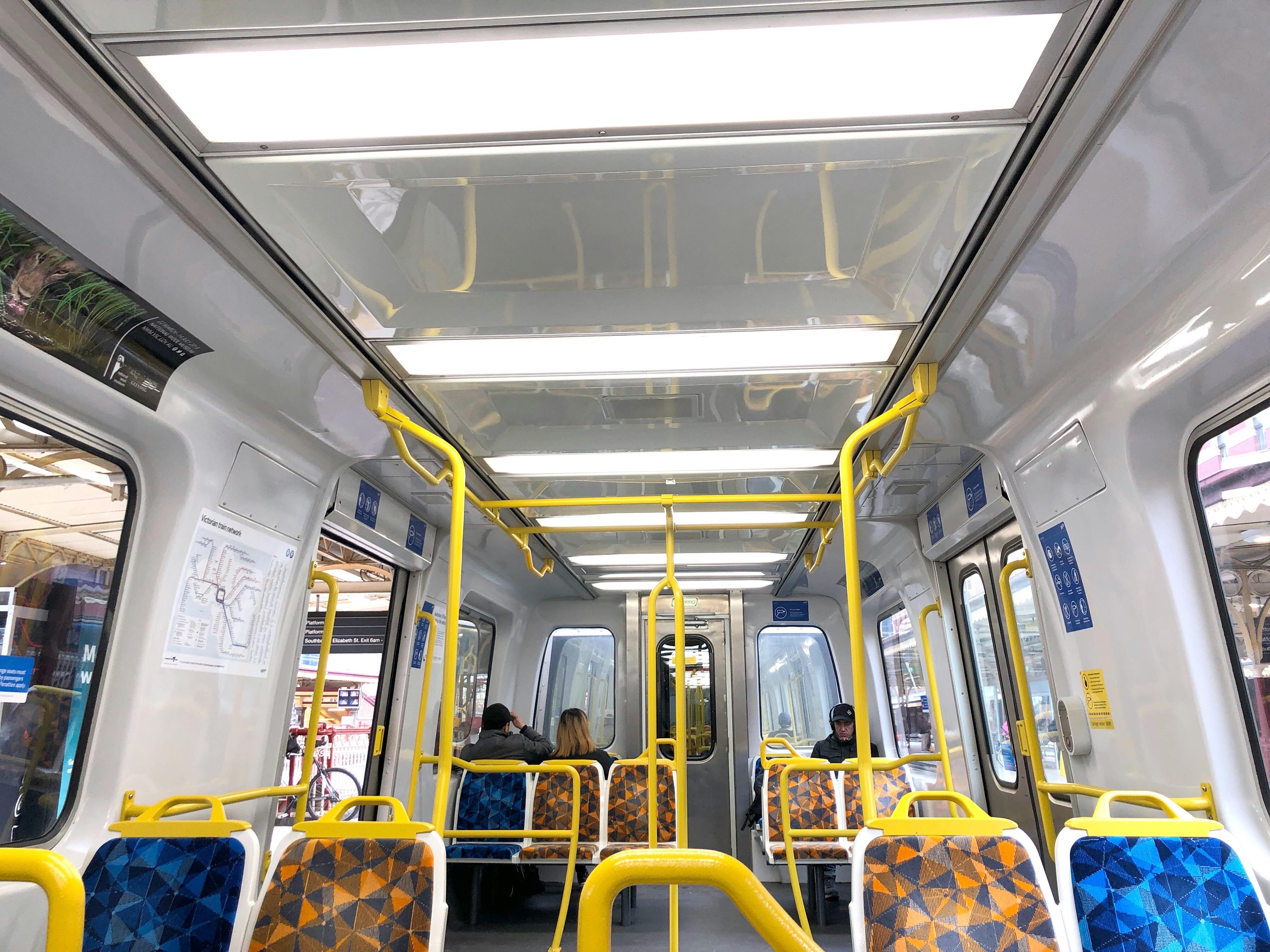 Free stock photo of australian train, melbourne train interior ...