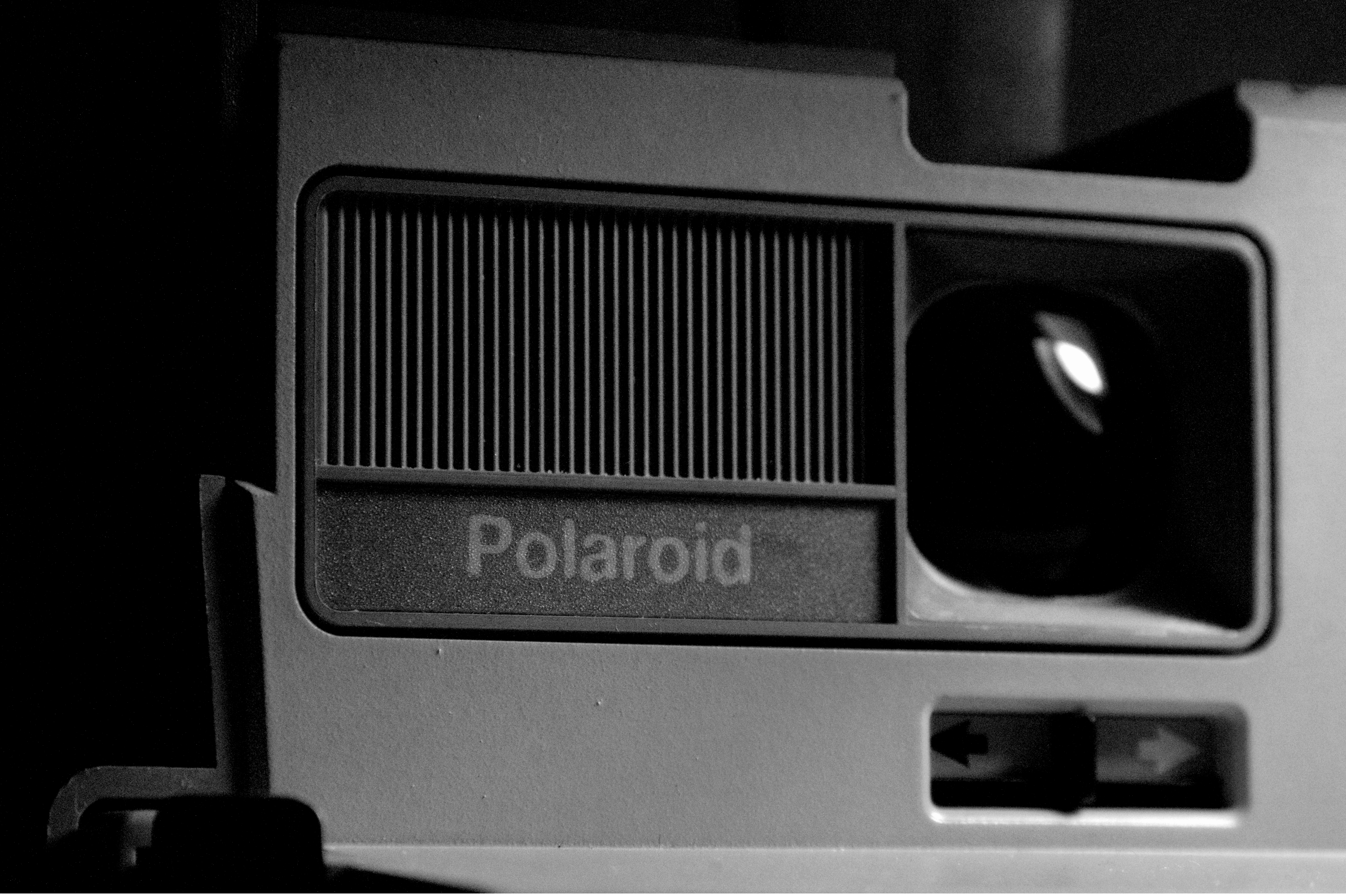 Person Holding Gray Polaroid Land Camera · Free Stock Photo