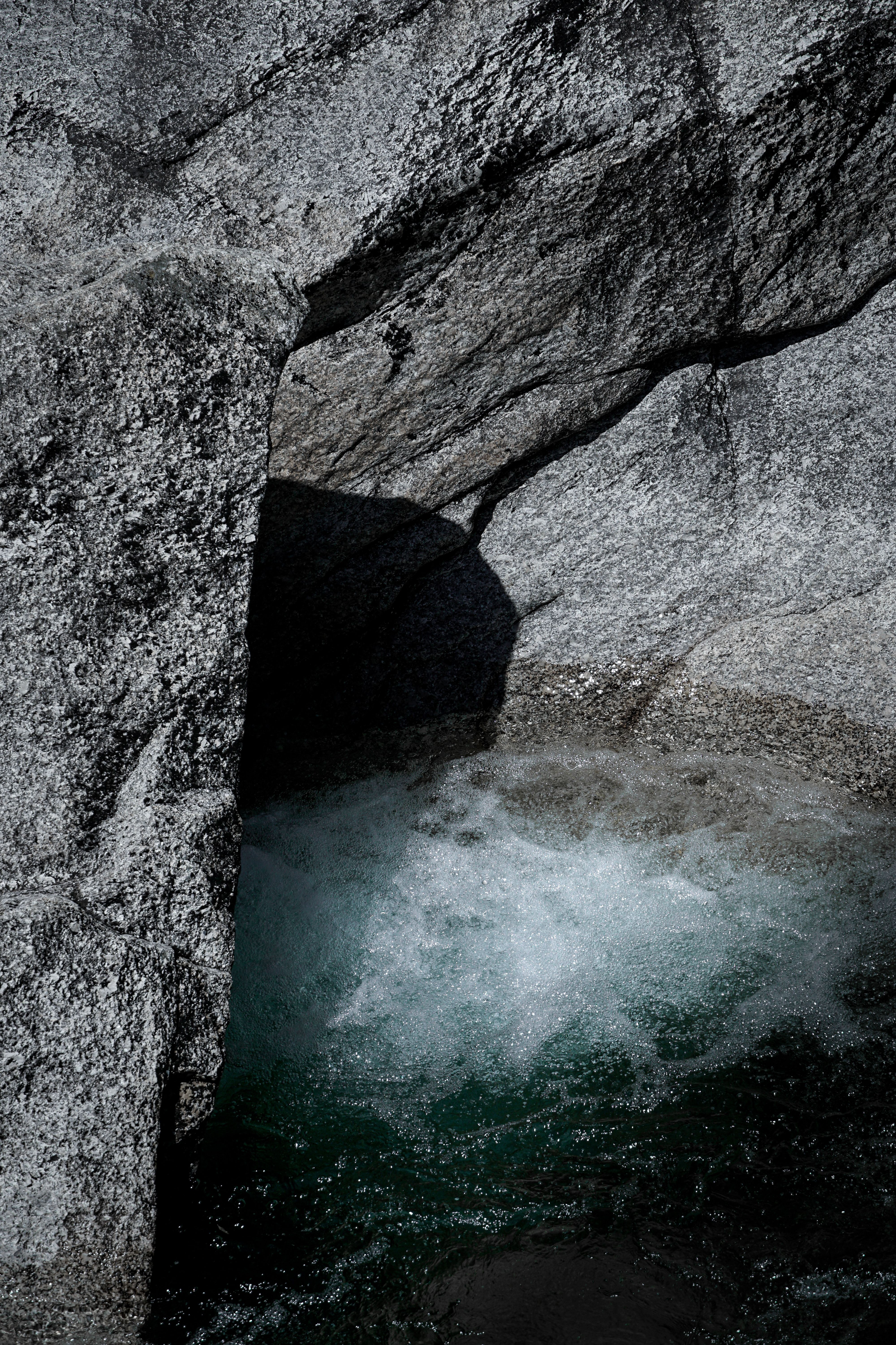 Water in Rocky Bay with Hot Spring · Free Stock Photo