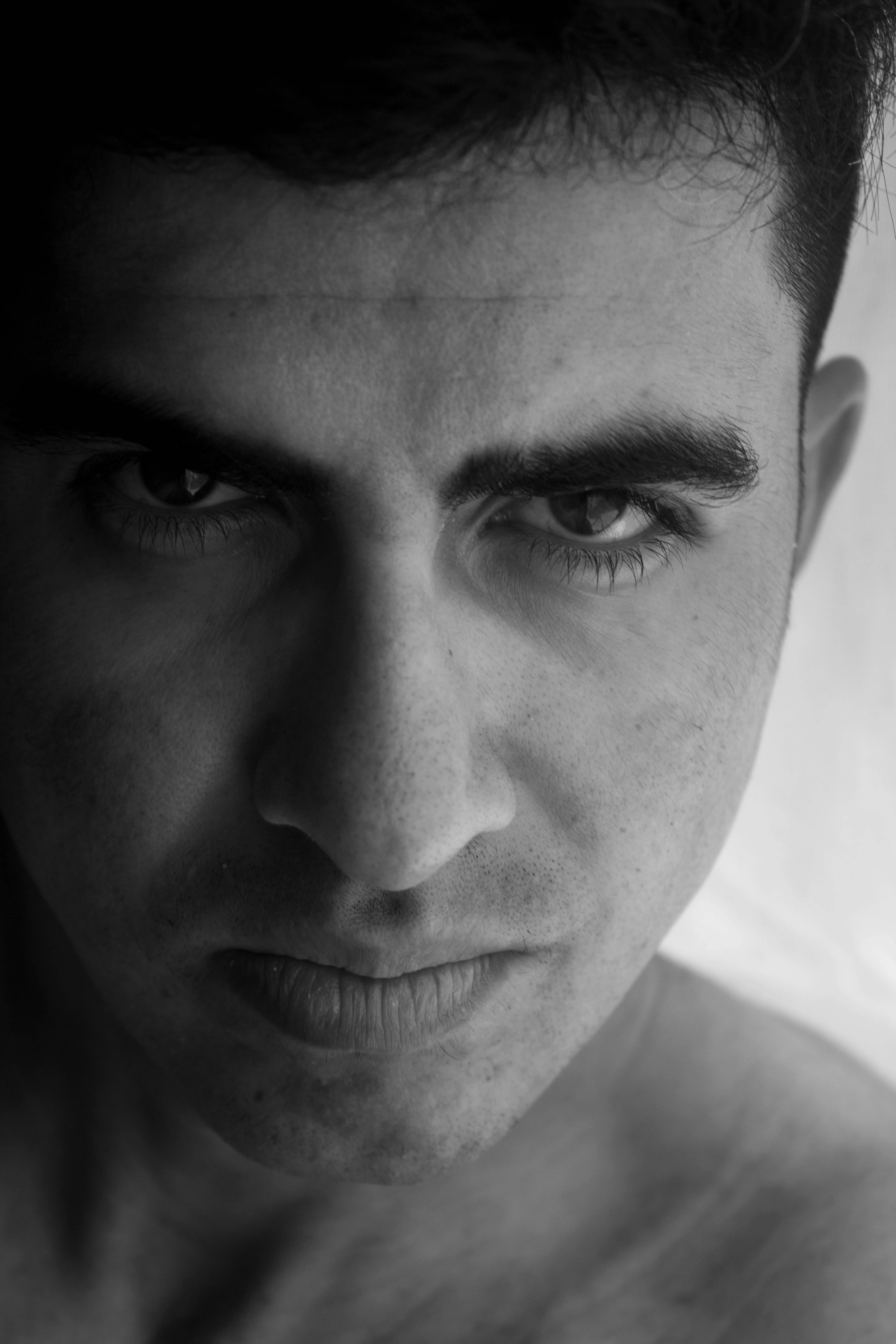 Man's Face · Free Stock Photo