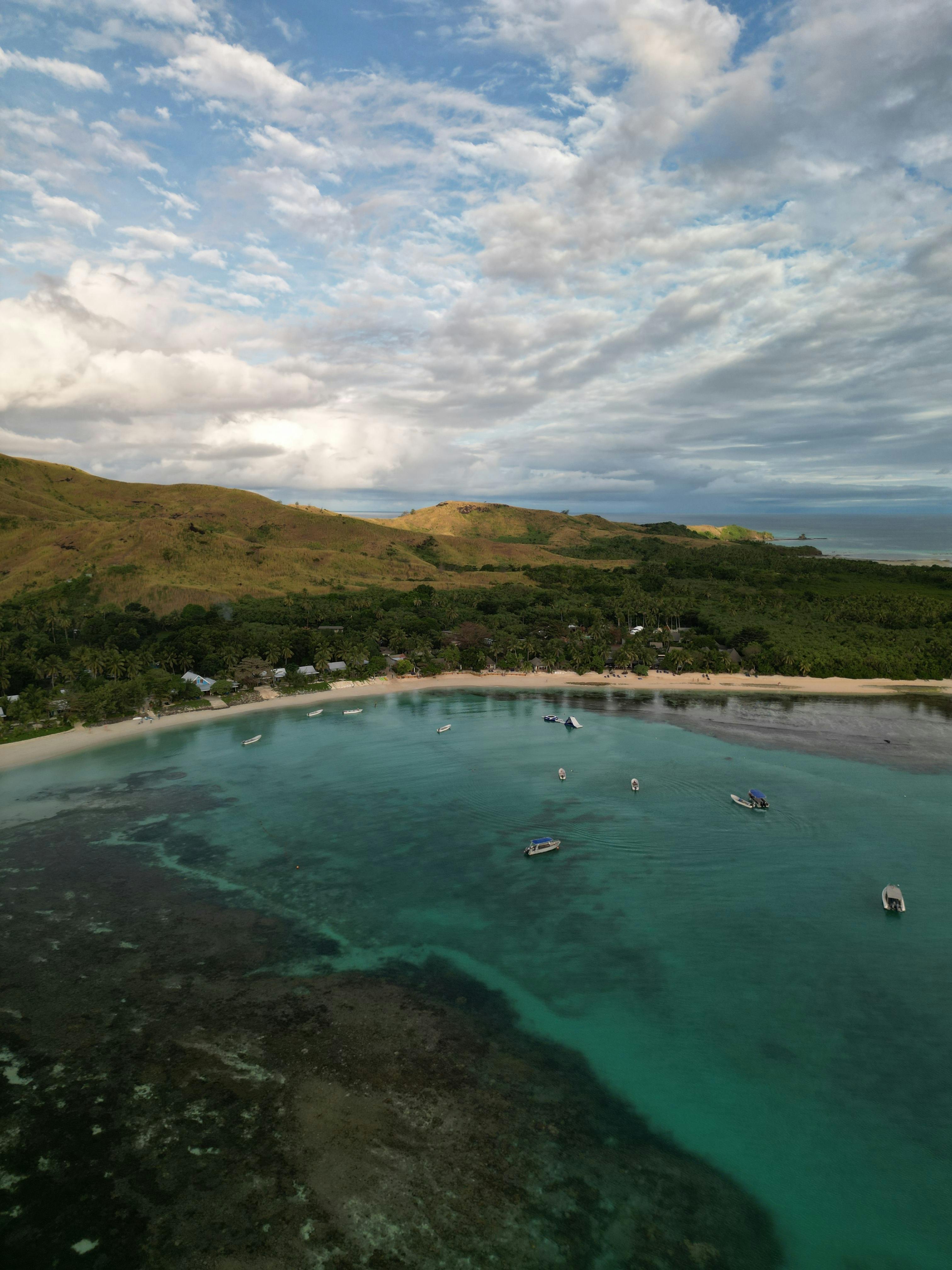 Aerial View of a Tropical Beach · Free Stock Photo