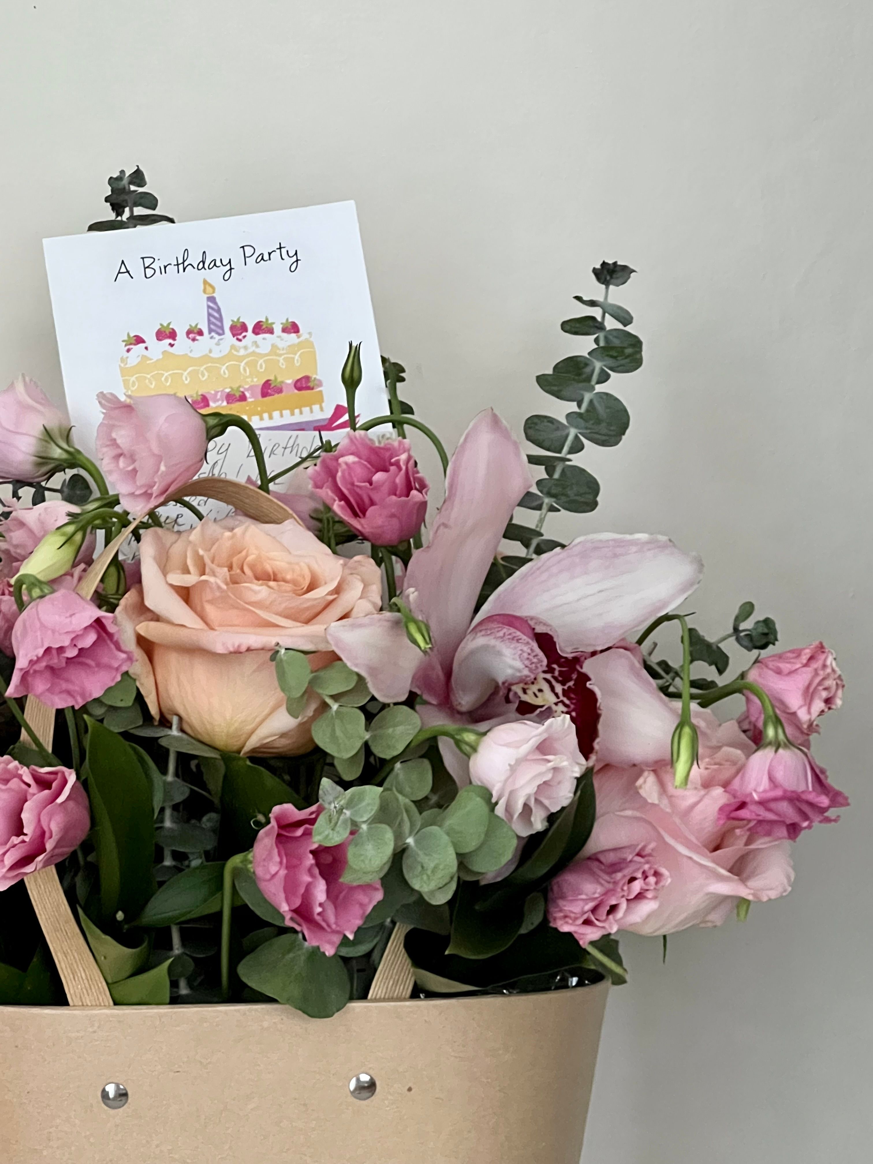 Birthday Bouquet of Roses · Free Stock Photo