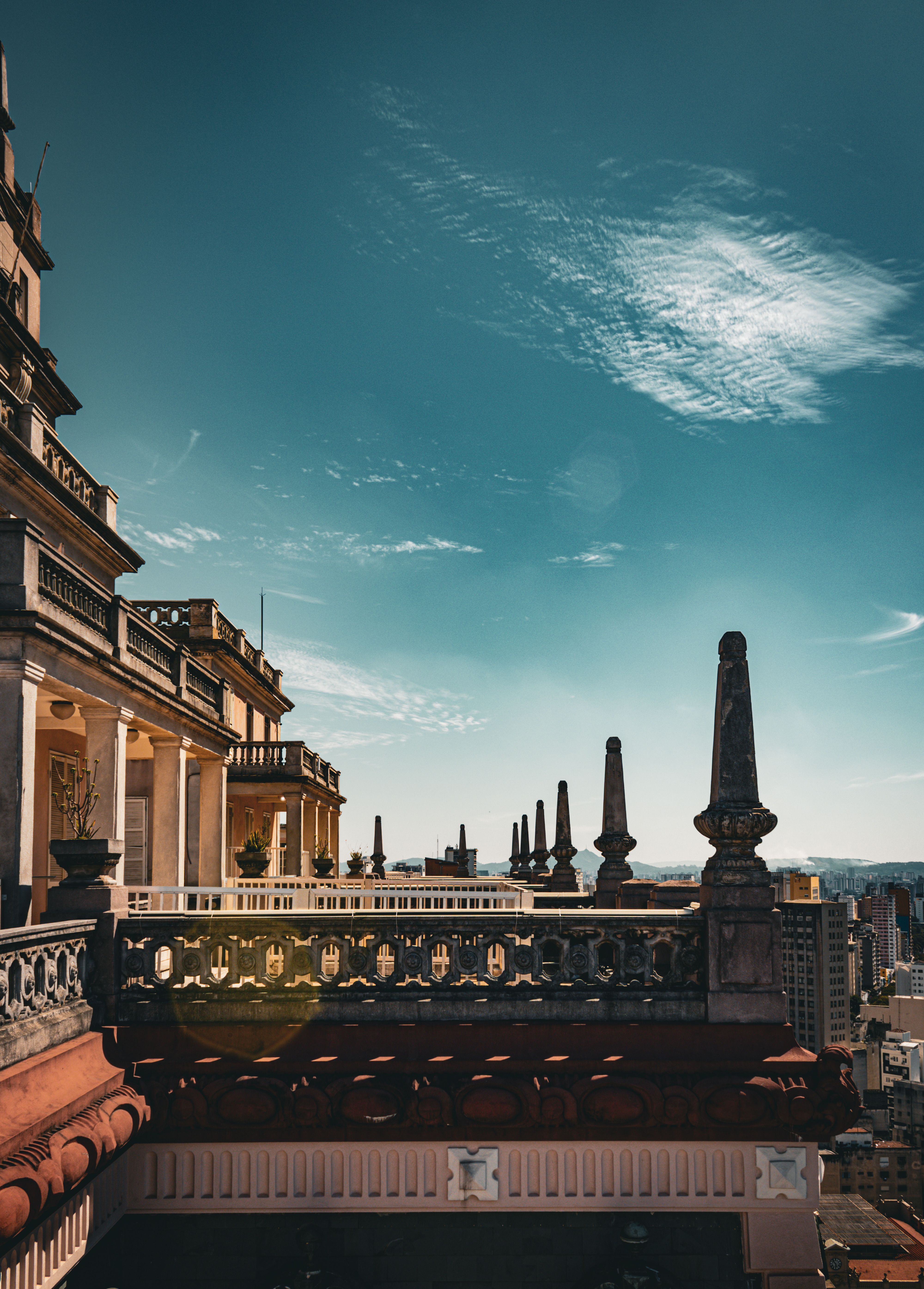 Terrace of Building · Free Stock Photo