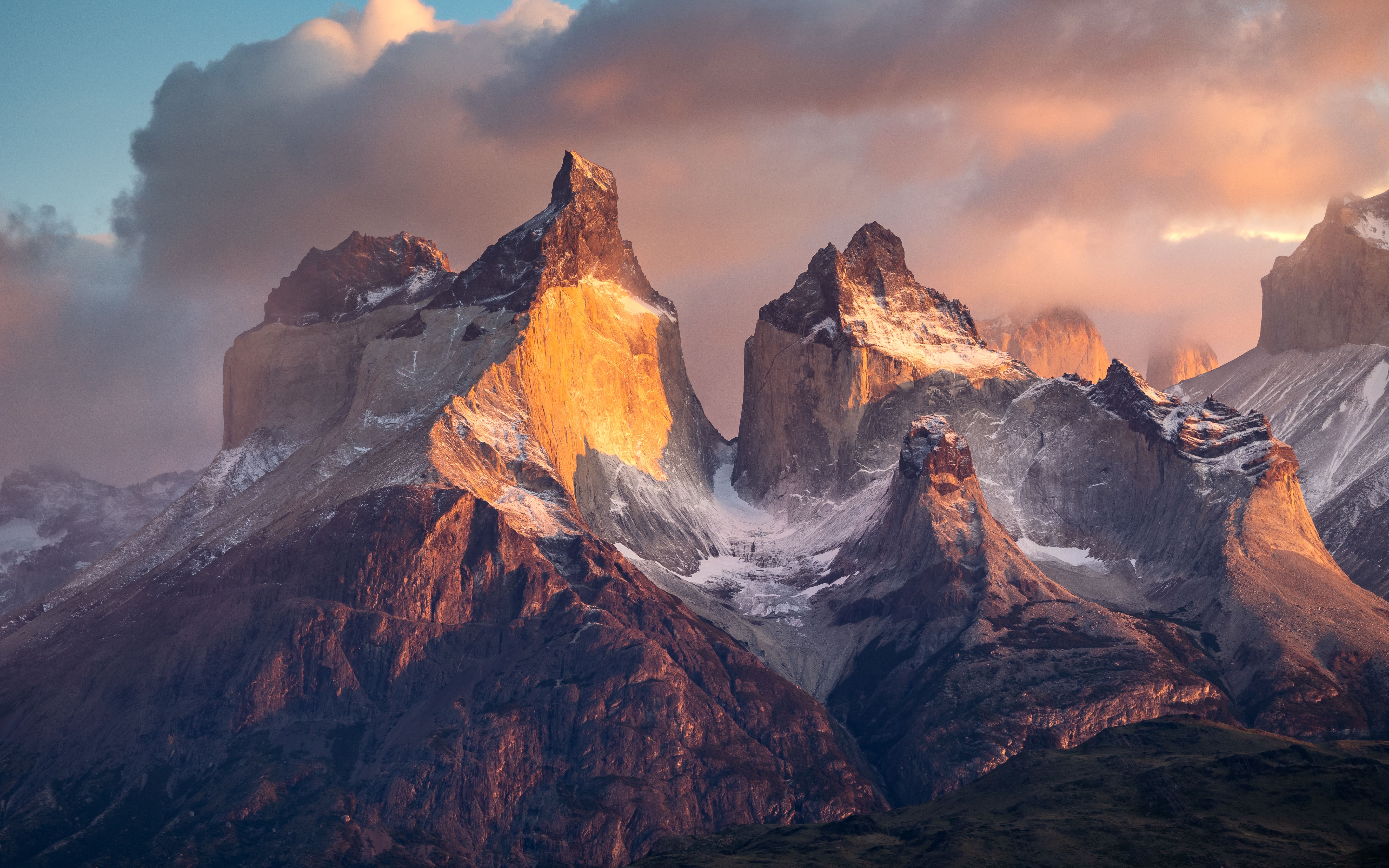 Scenic View of the Torres del Paine Massif in Patagonia, Chile · Free ...