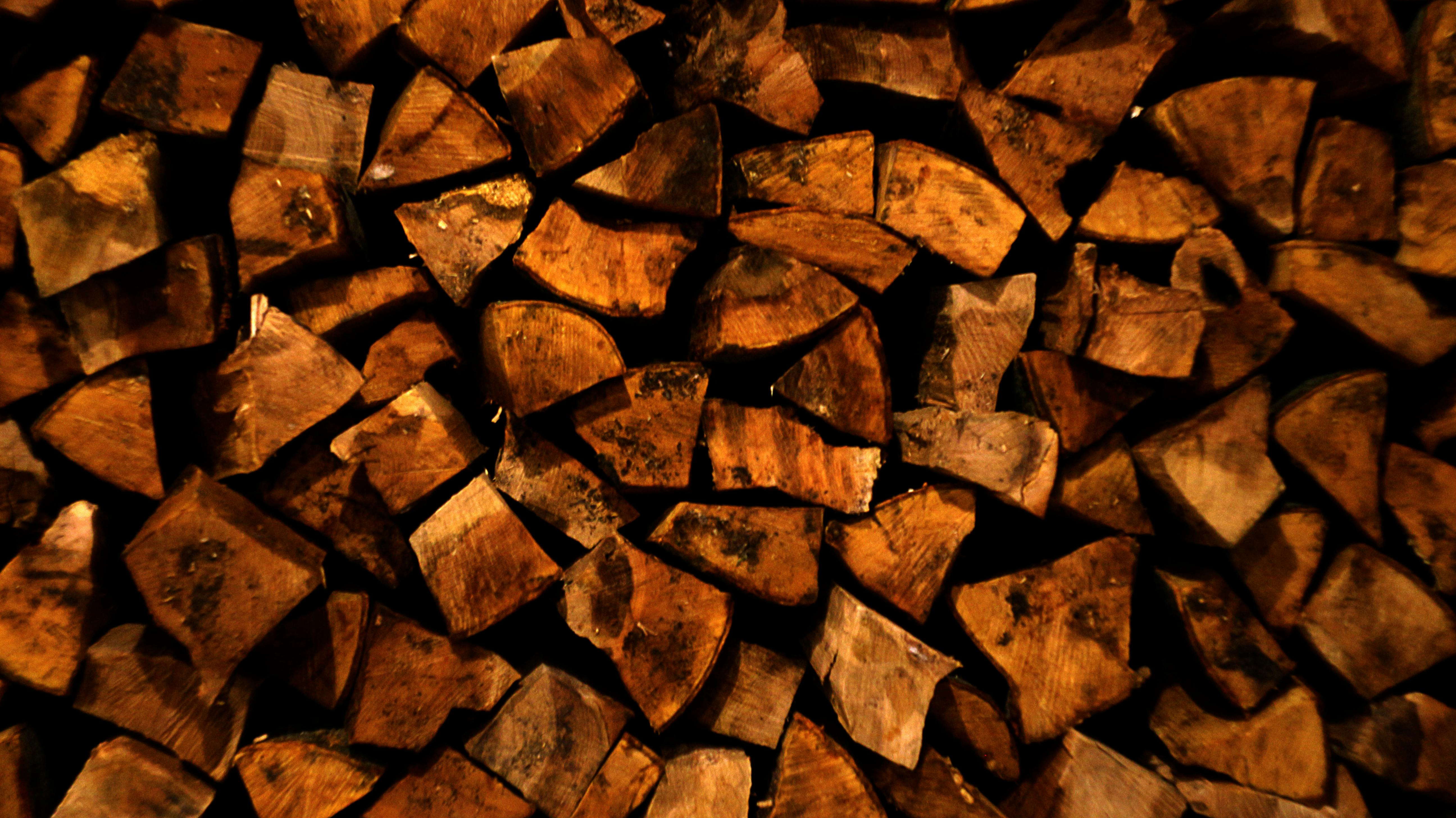 Full Frame Shot of Logs · Free Stock Photo