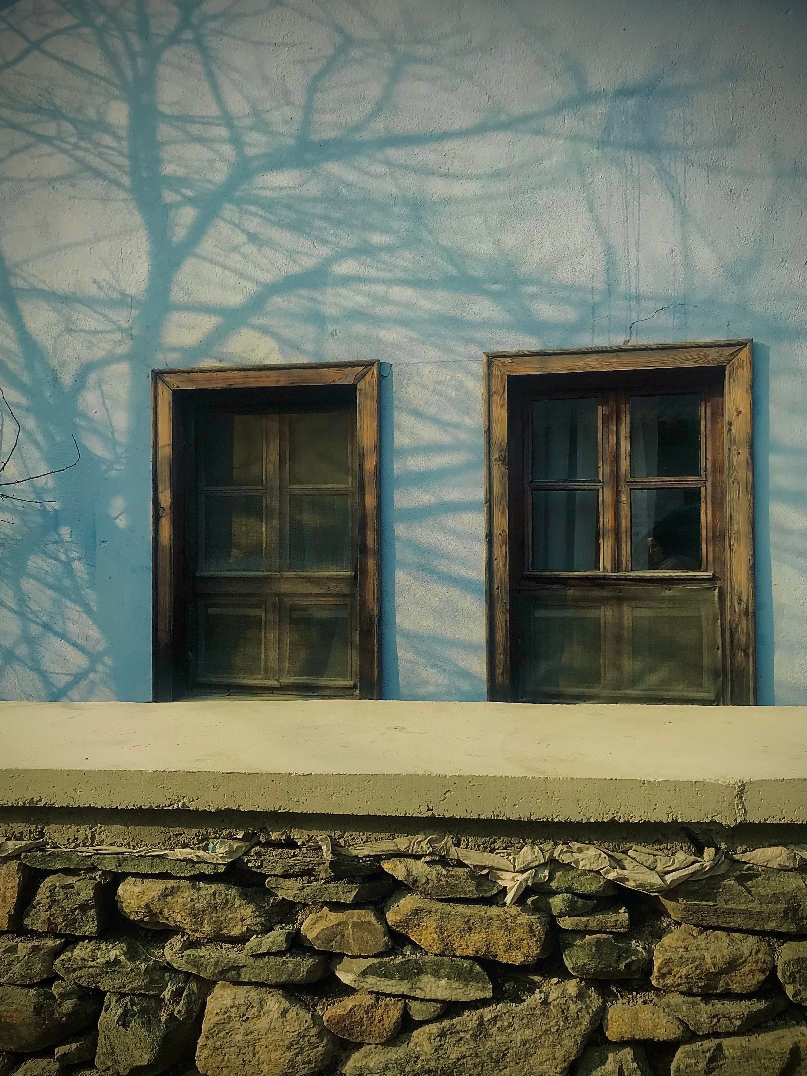 Windows in Wall · Free Stock Photo
