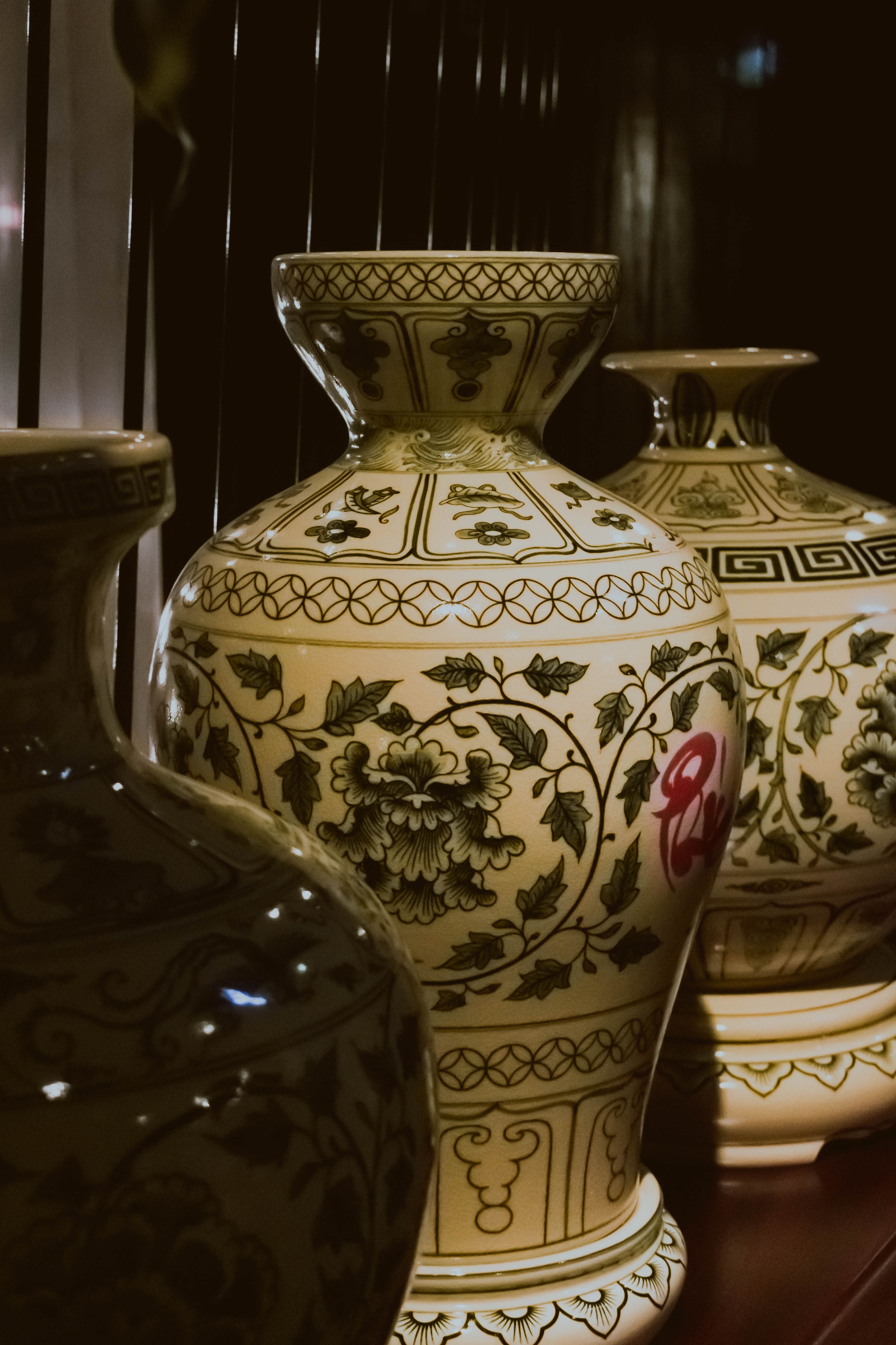 Traditional Porcelain Vases · Free Stock Photo
