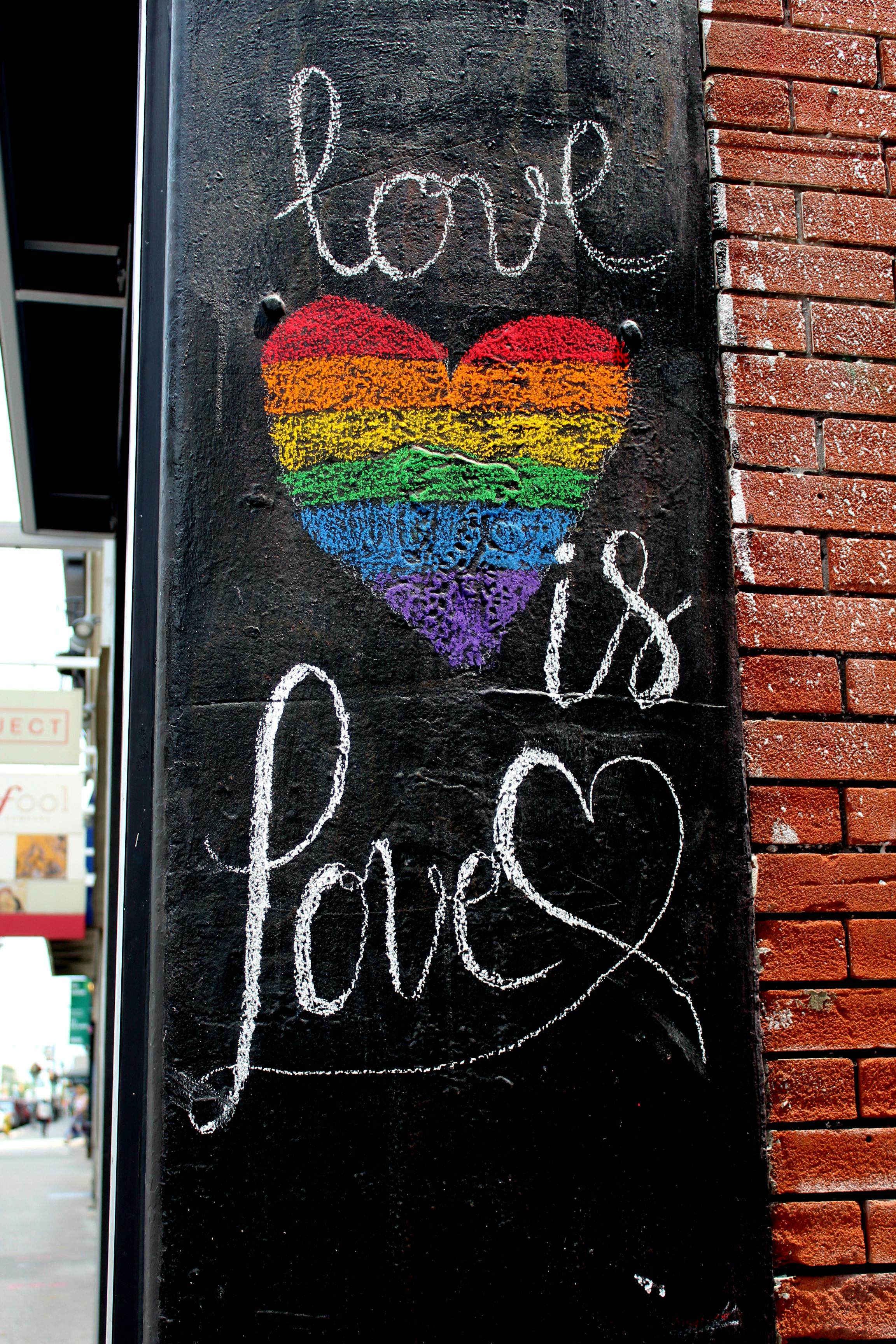 Love Is Love Wall · Free Stock Photo