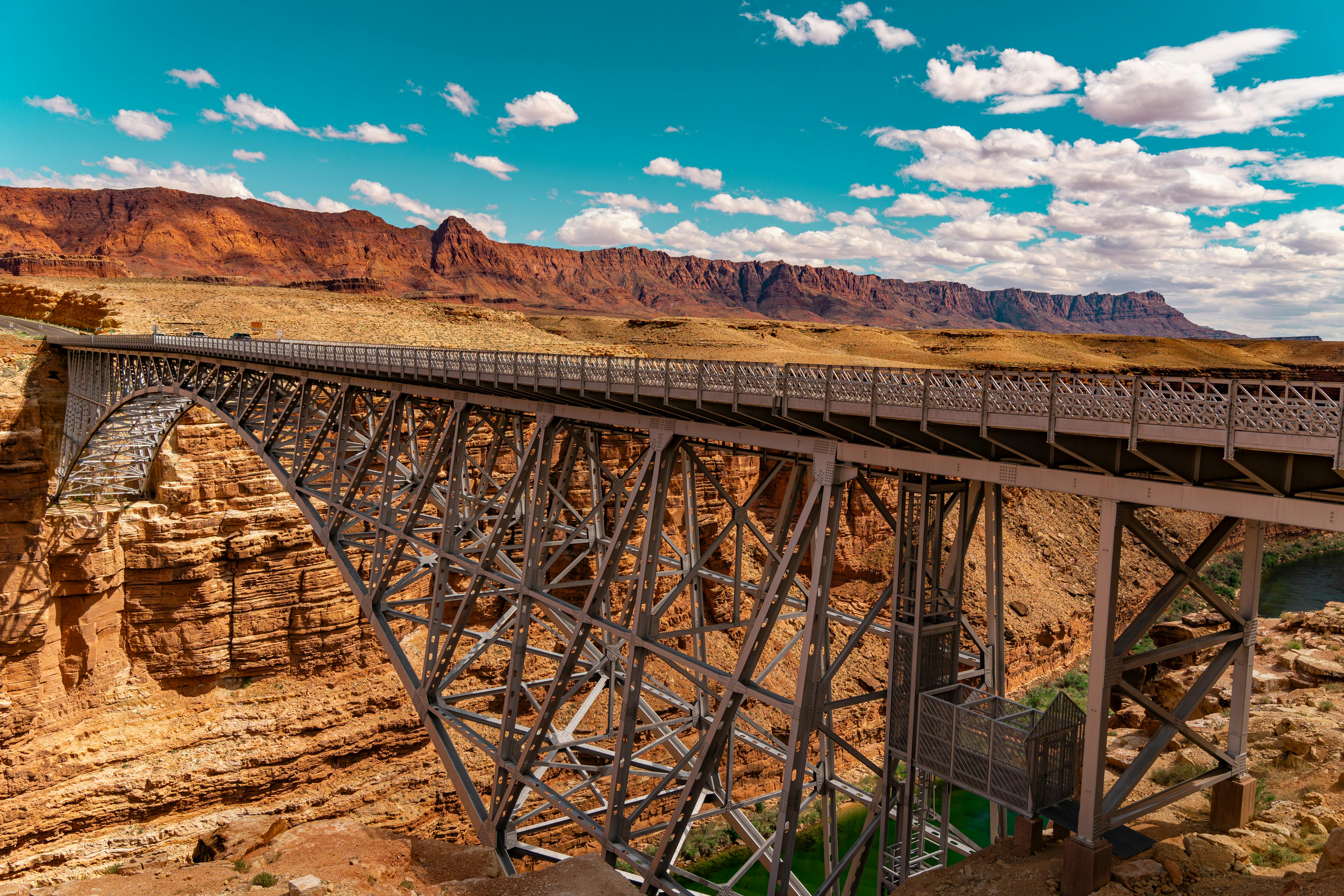 Historic Navajo Bridge in Arizona · Free Stock Photo