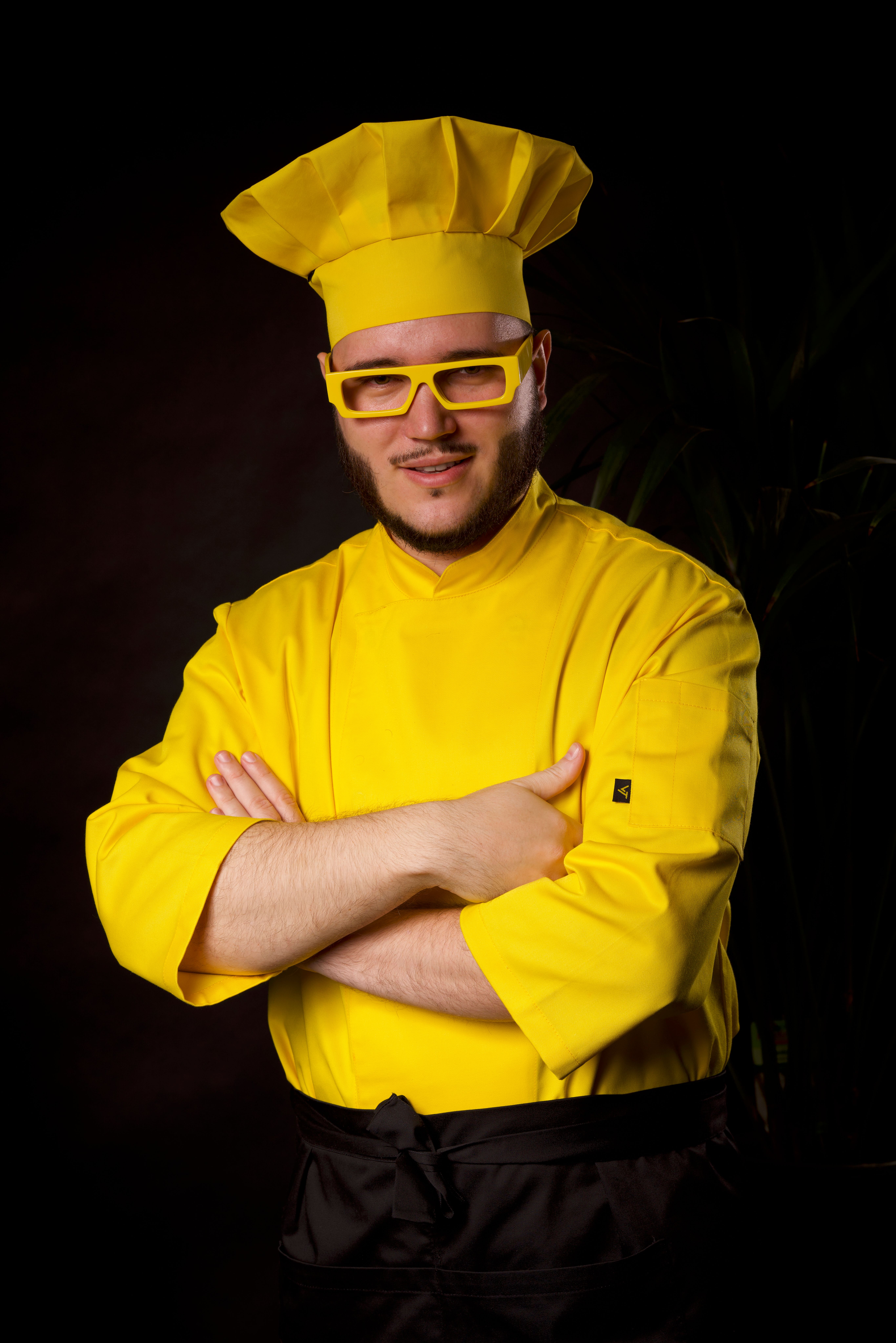 Chef in Eyeglasses, Shirt and Hat · Free Stock Photo