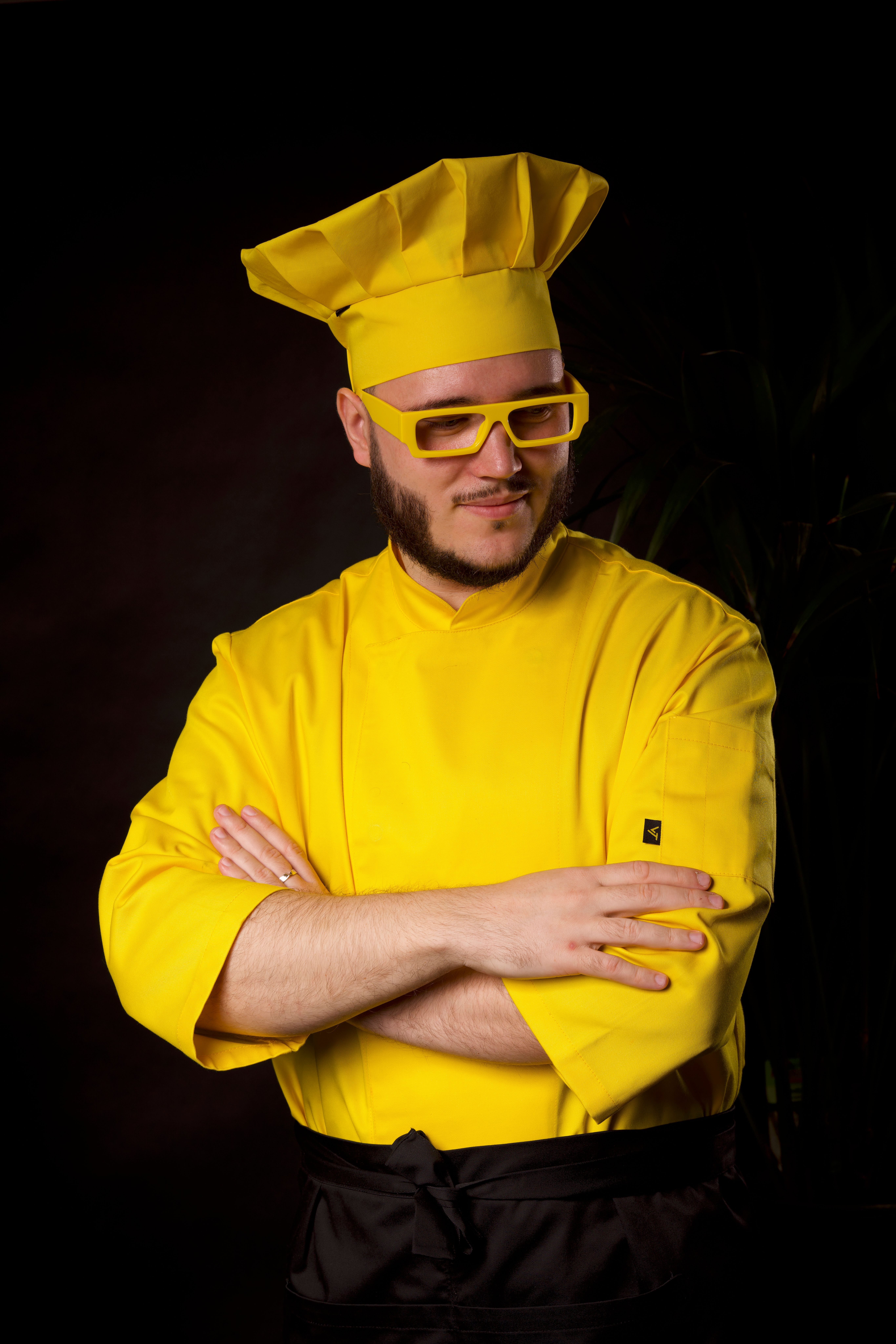Portrait of Chef in Hat and Eyeglasses · Free Stock Photo