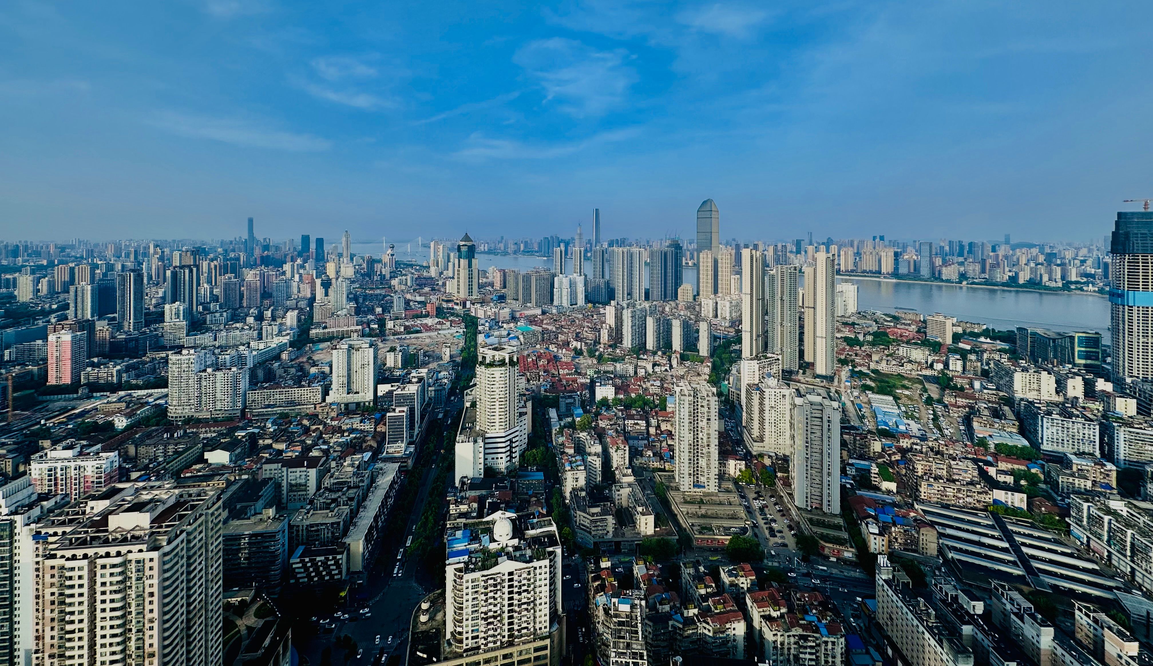 Panorama of Wuhan City in China · Free Stock Photo