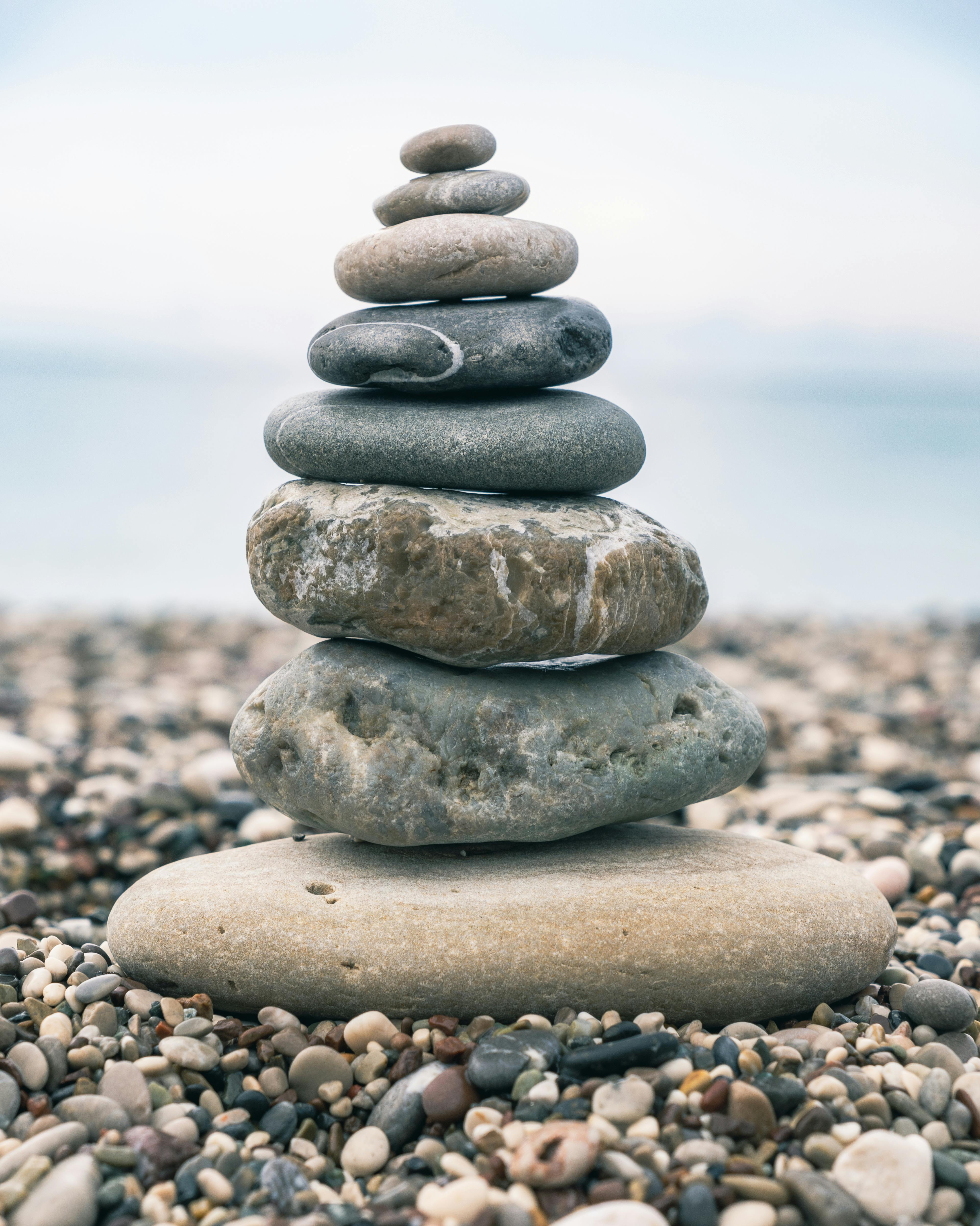 Selective Focus Photography of Balanced Rocks · Free Stock Photo
