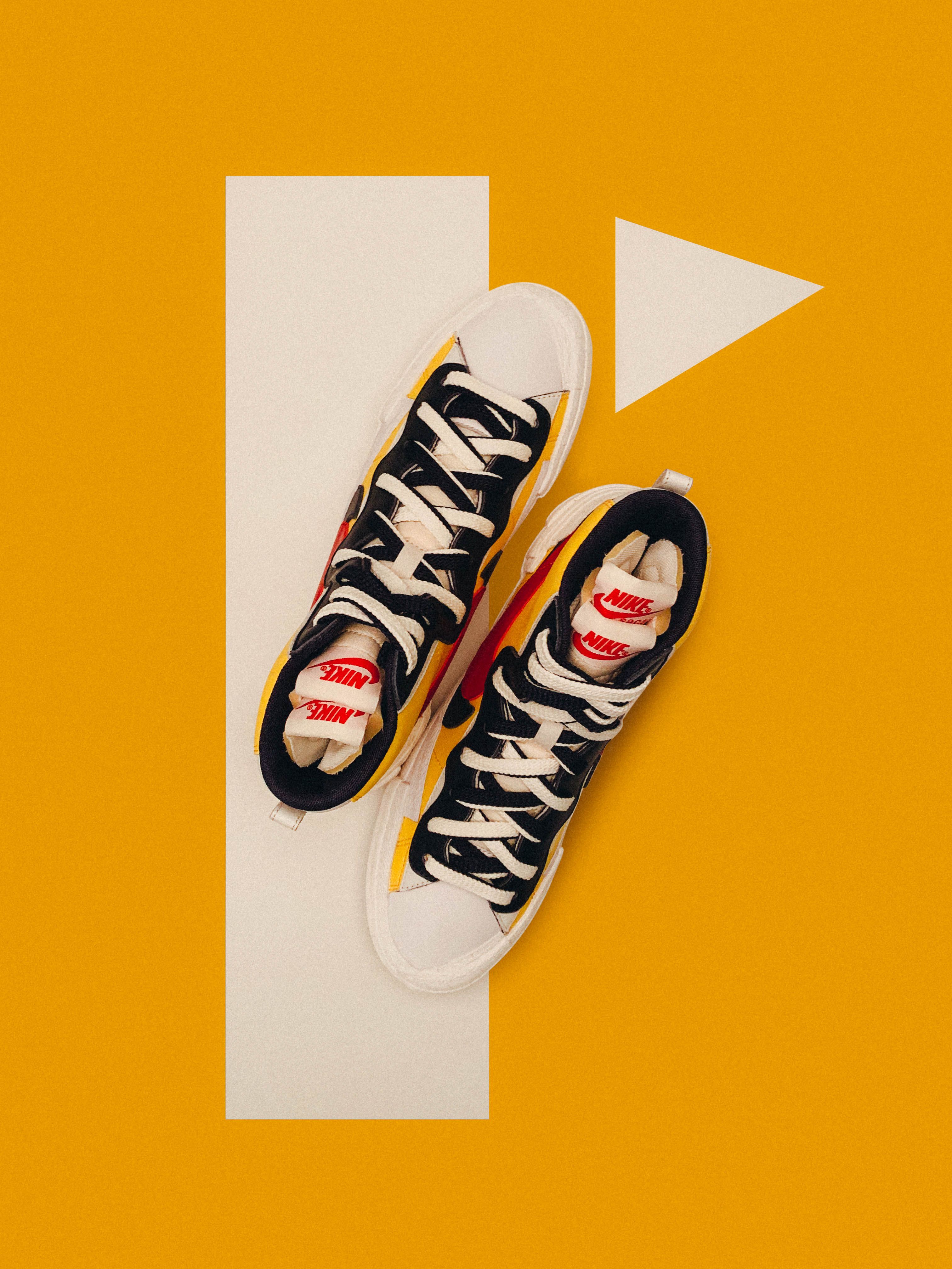Top View Photo of Sneakers · Free Stock Photo