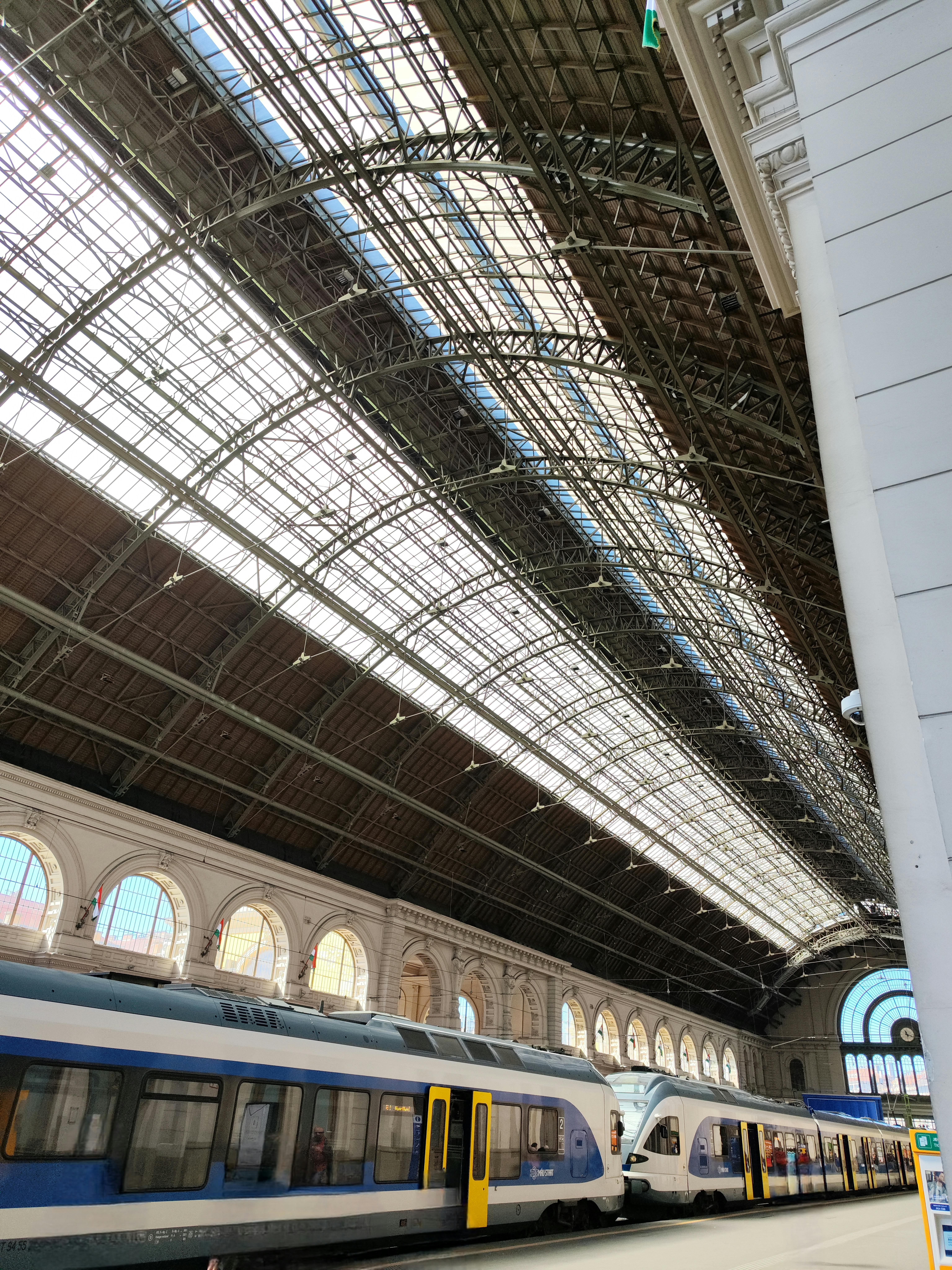 Train at Budapest-Keleti Railway Station in Budapest in Hungary · Free ...