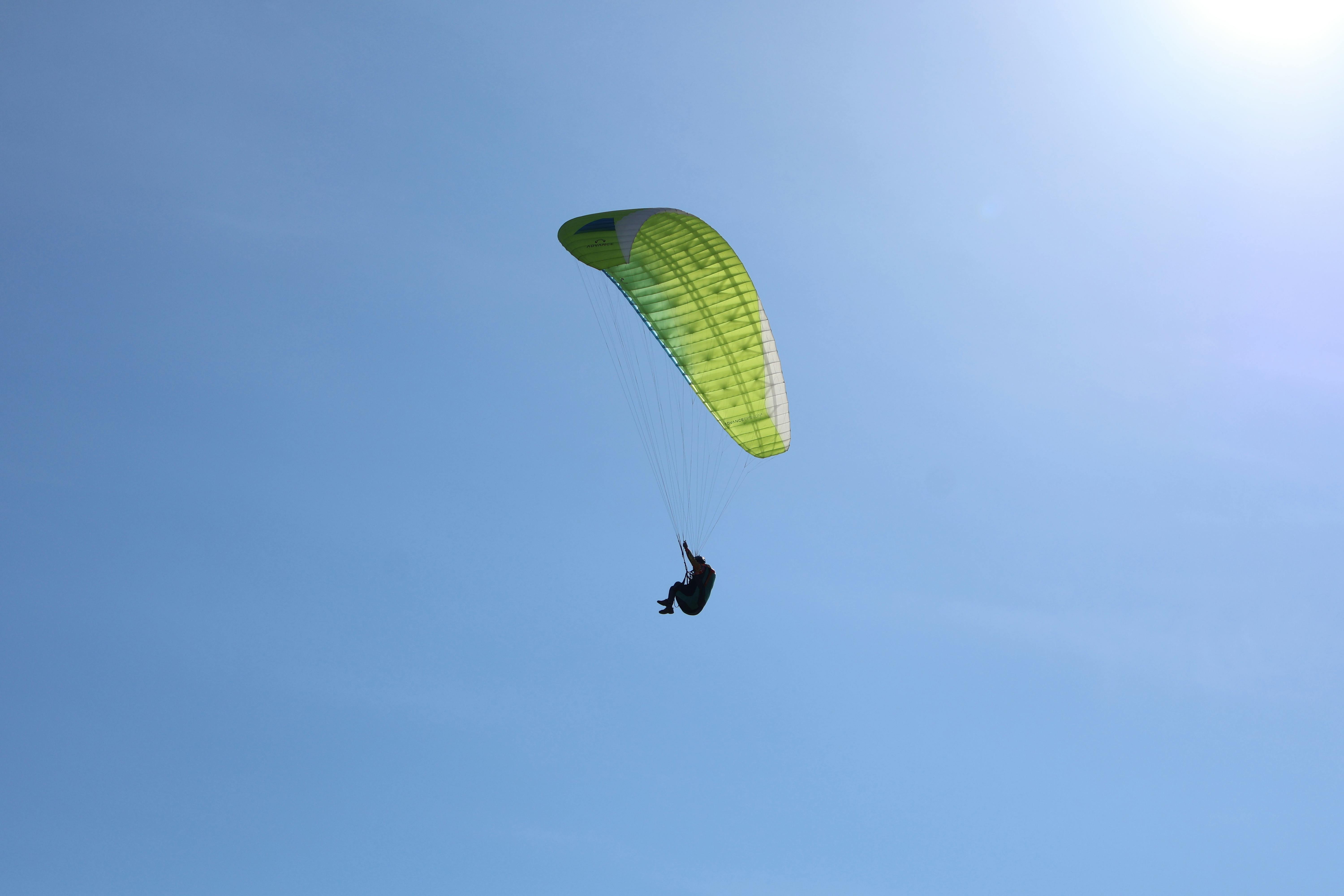 A Person Parachuting · Free Stock Photo