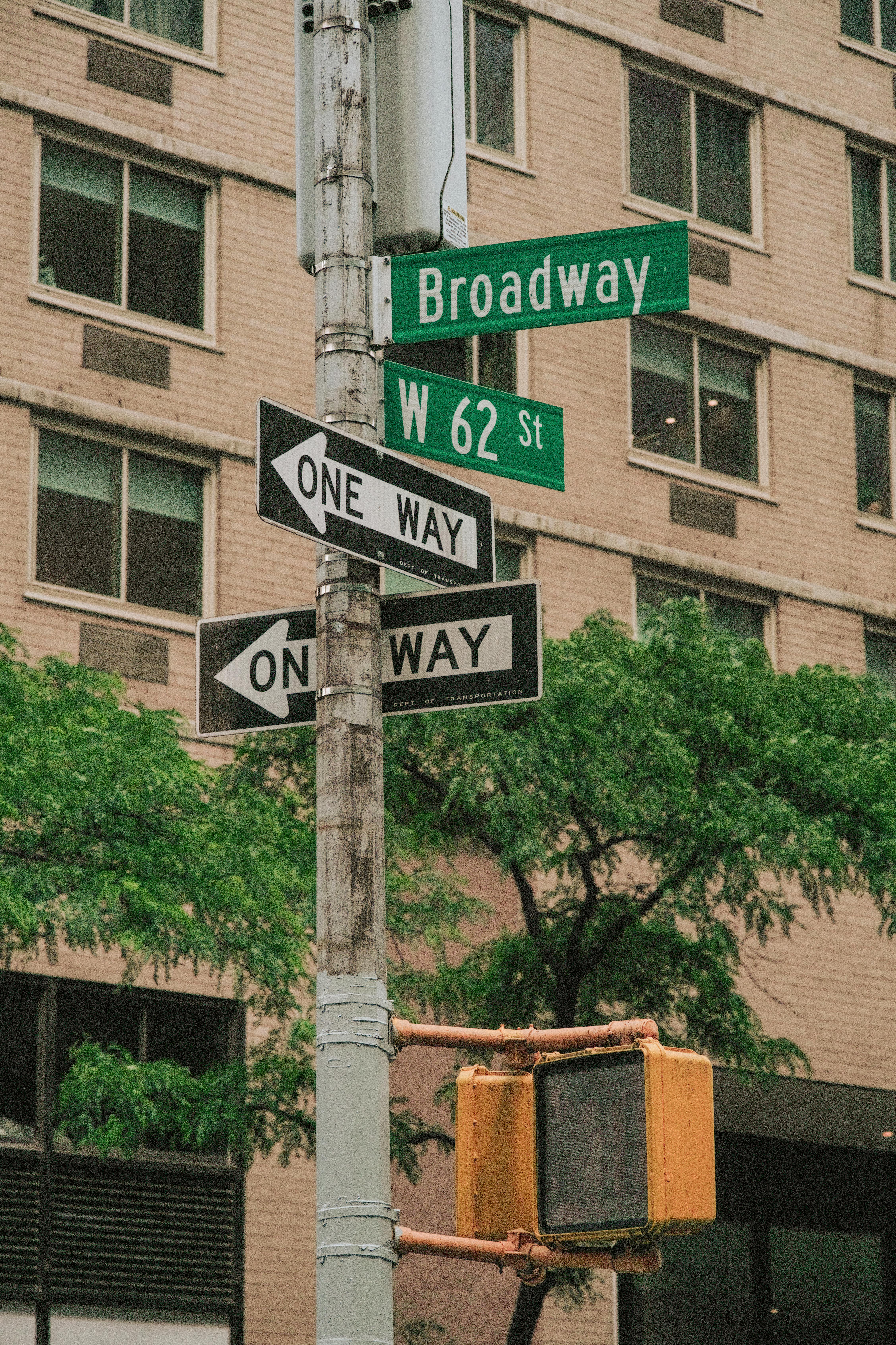 Close-up of a Signpost in New York City · Free Stock Photo