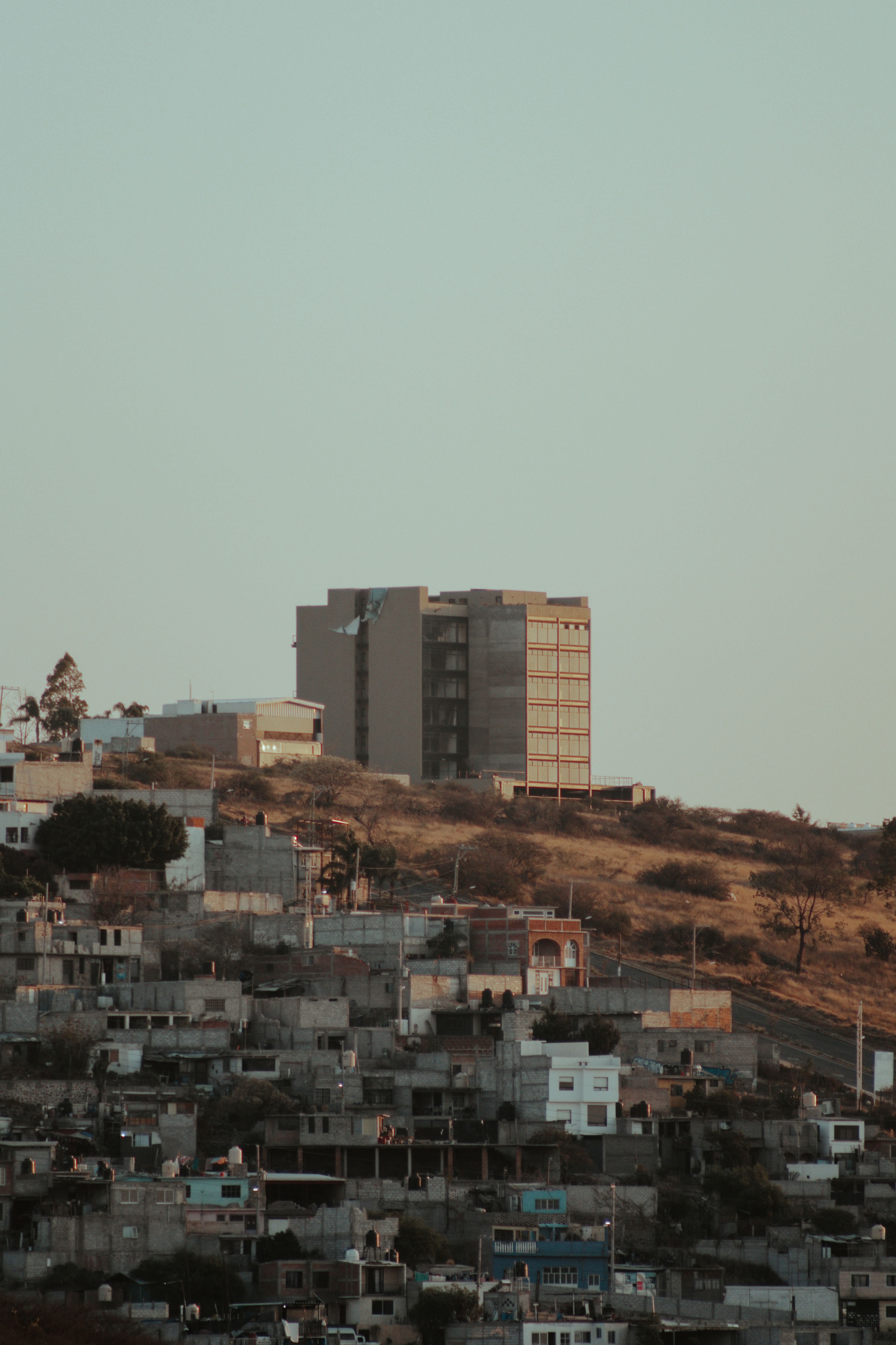 City Residential District on the Hillside · Free Stock Photo