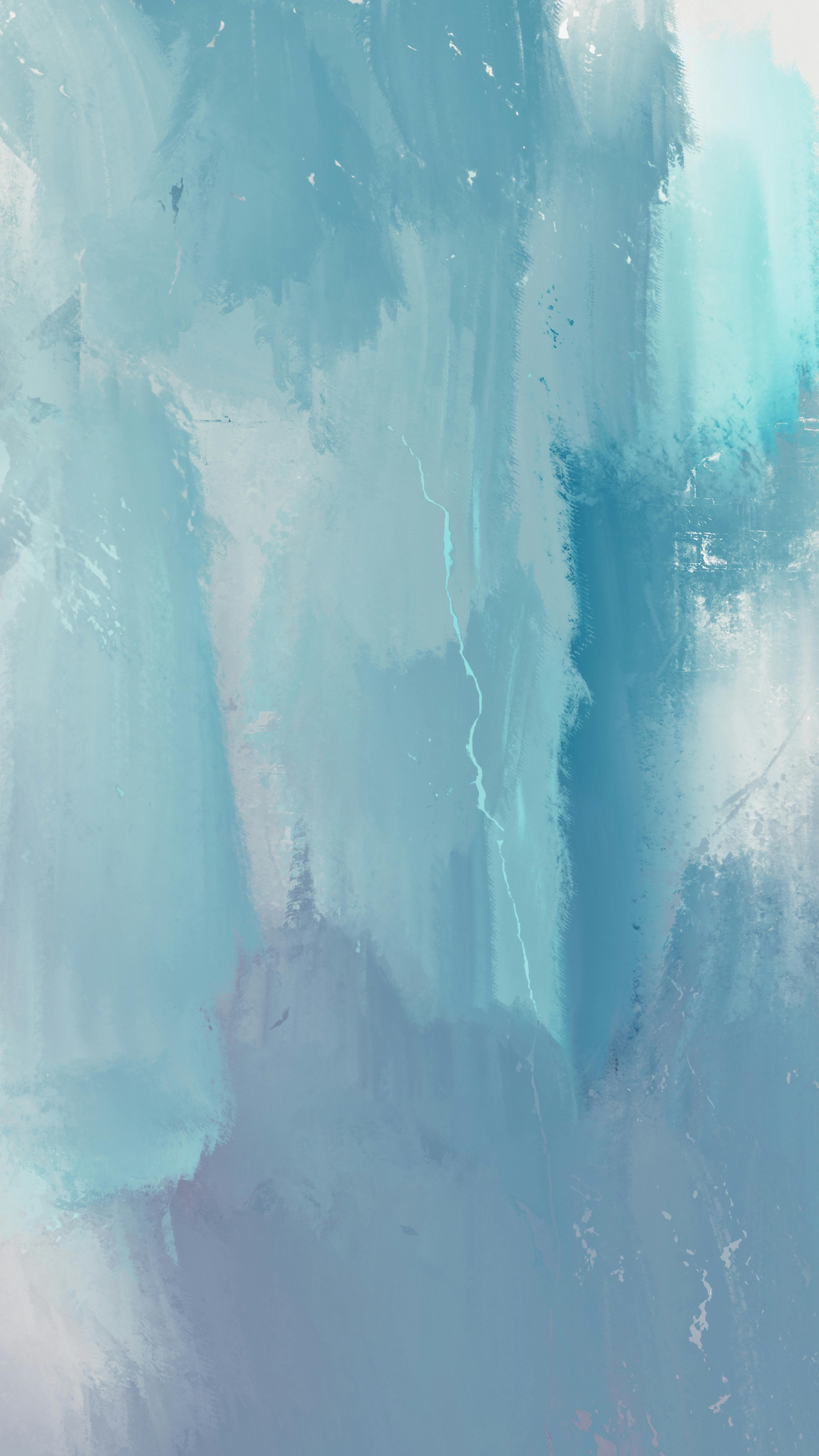 A Blue Abstract Painting · Free Stock Photo