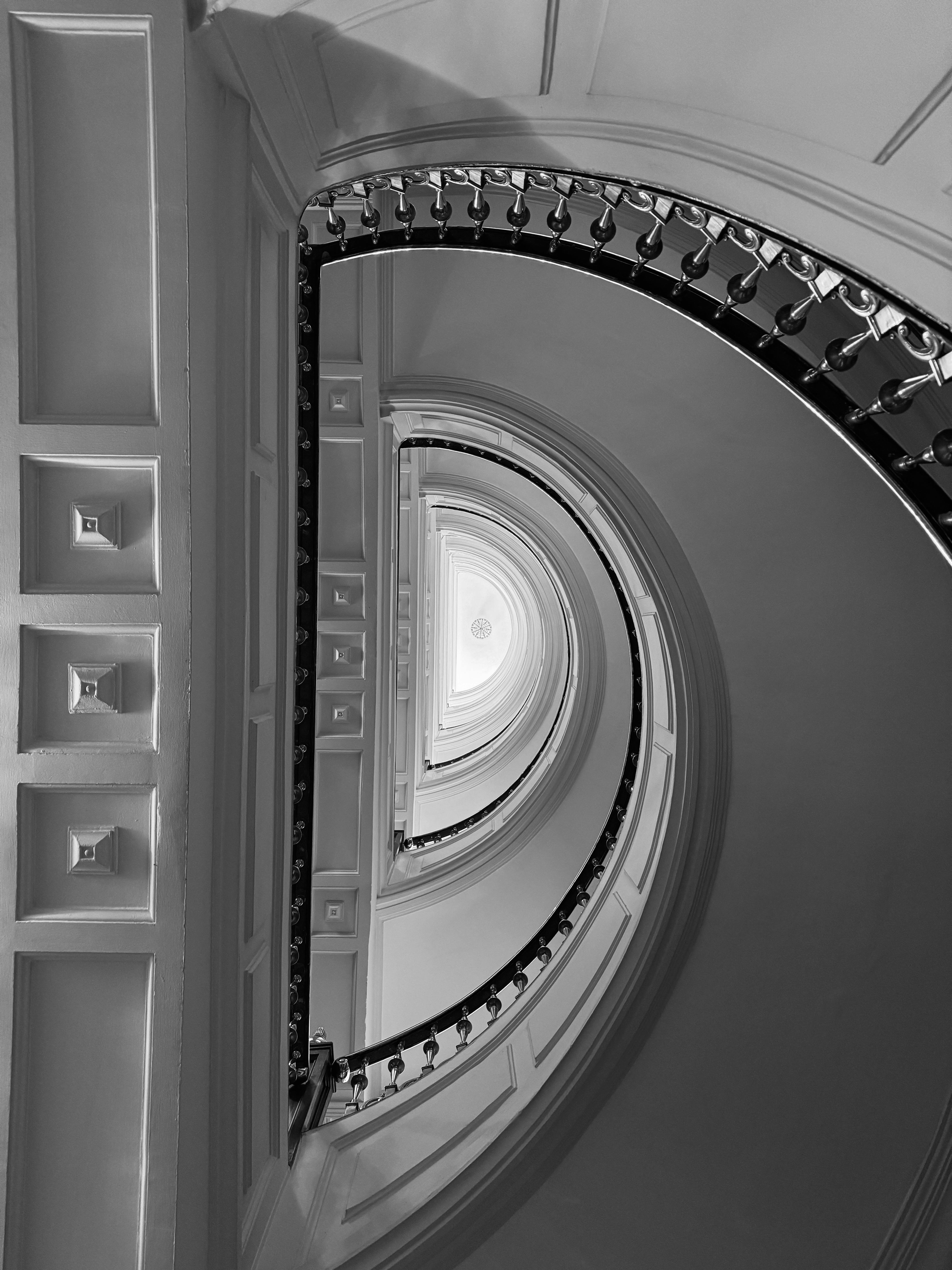 Tall Staircase in Building · Free Stock Photo
