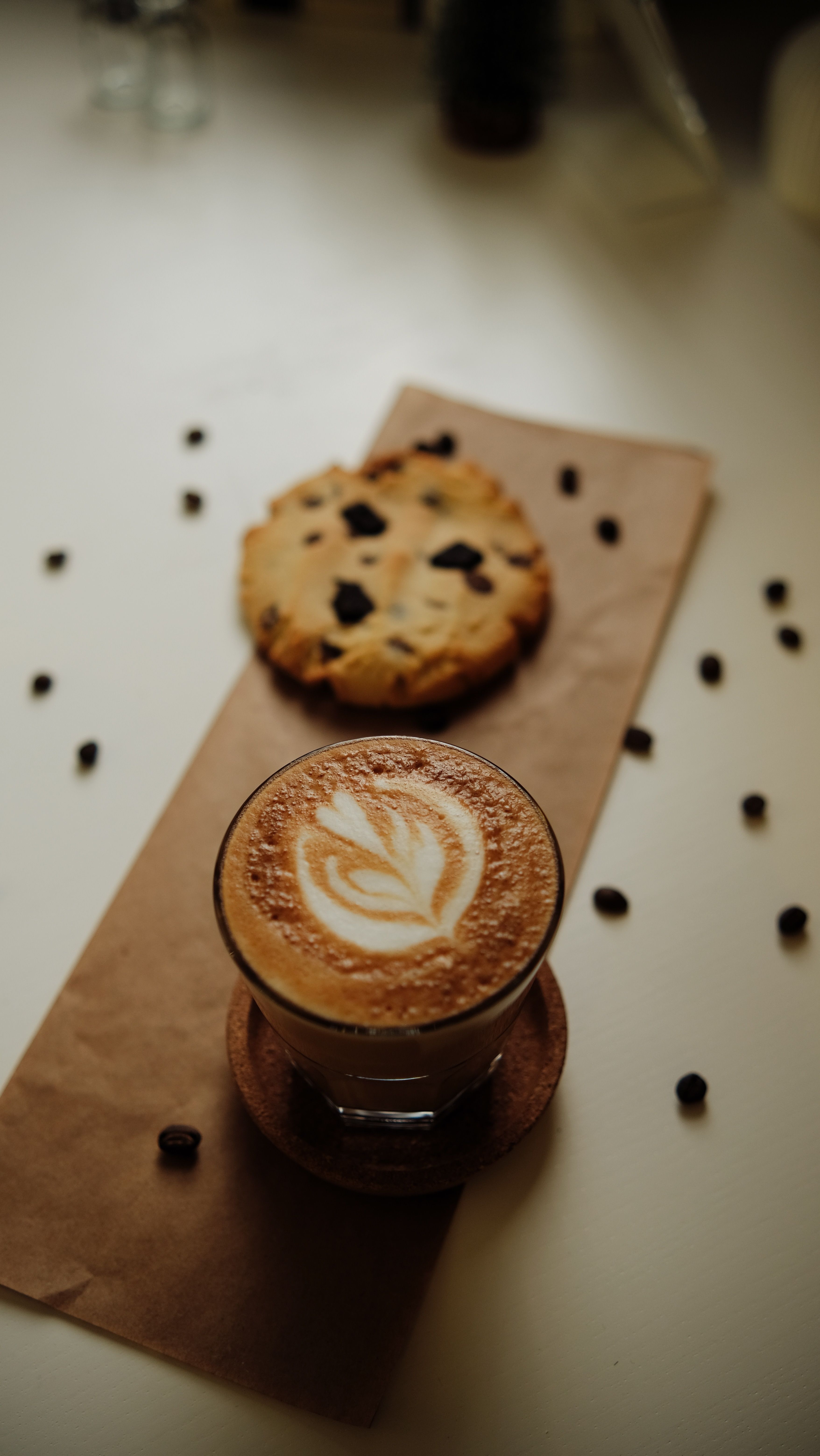 Coffee with Cookie · Free Stock Photo