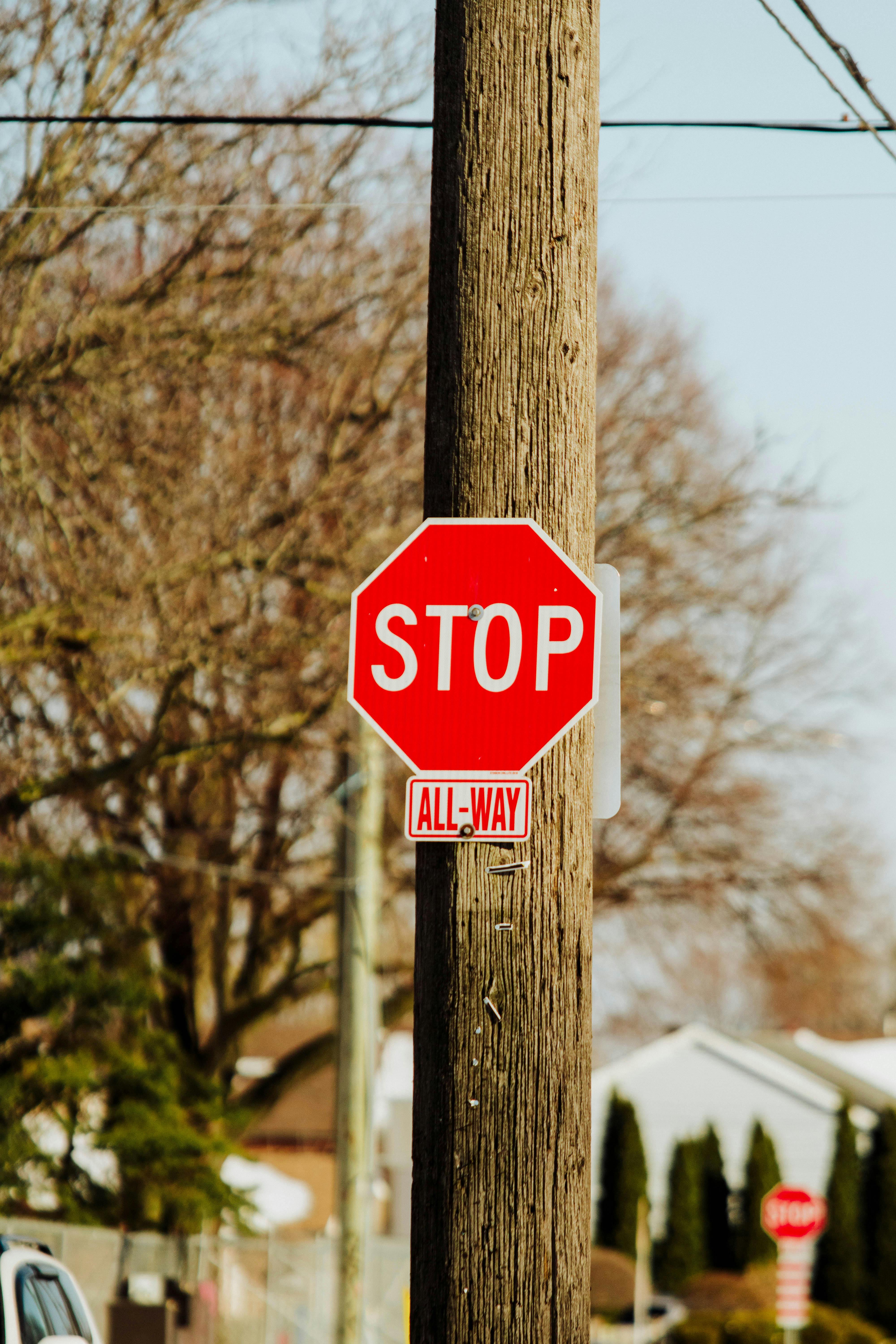 Stop sign · Free Stock Photo