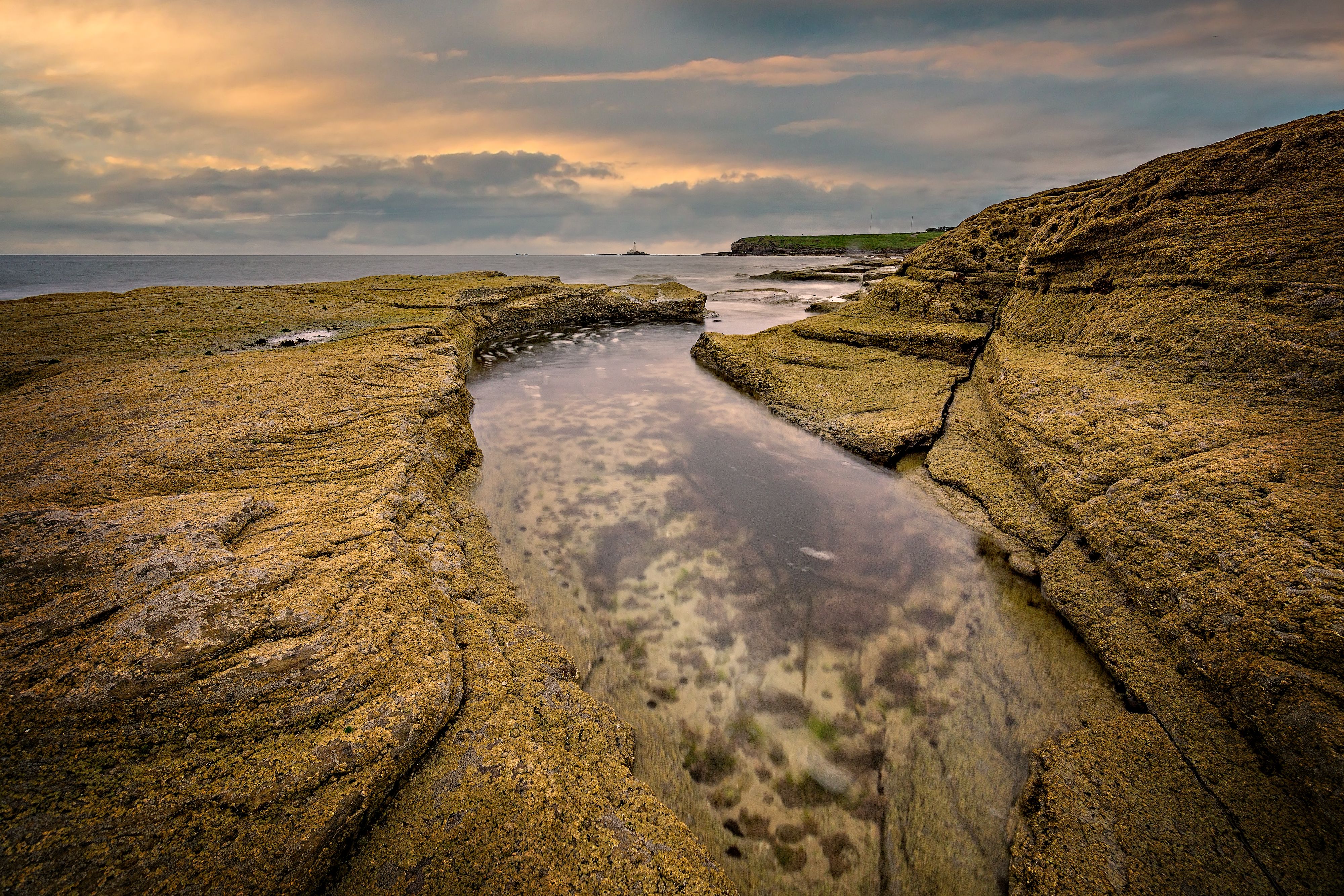 Pool of Sea Water in the Hollow of the Rock on the Seashore · Free ...