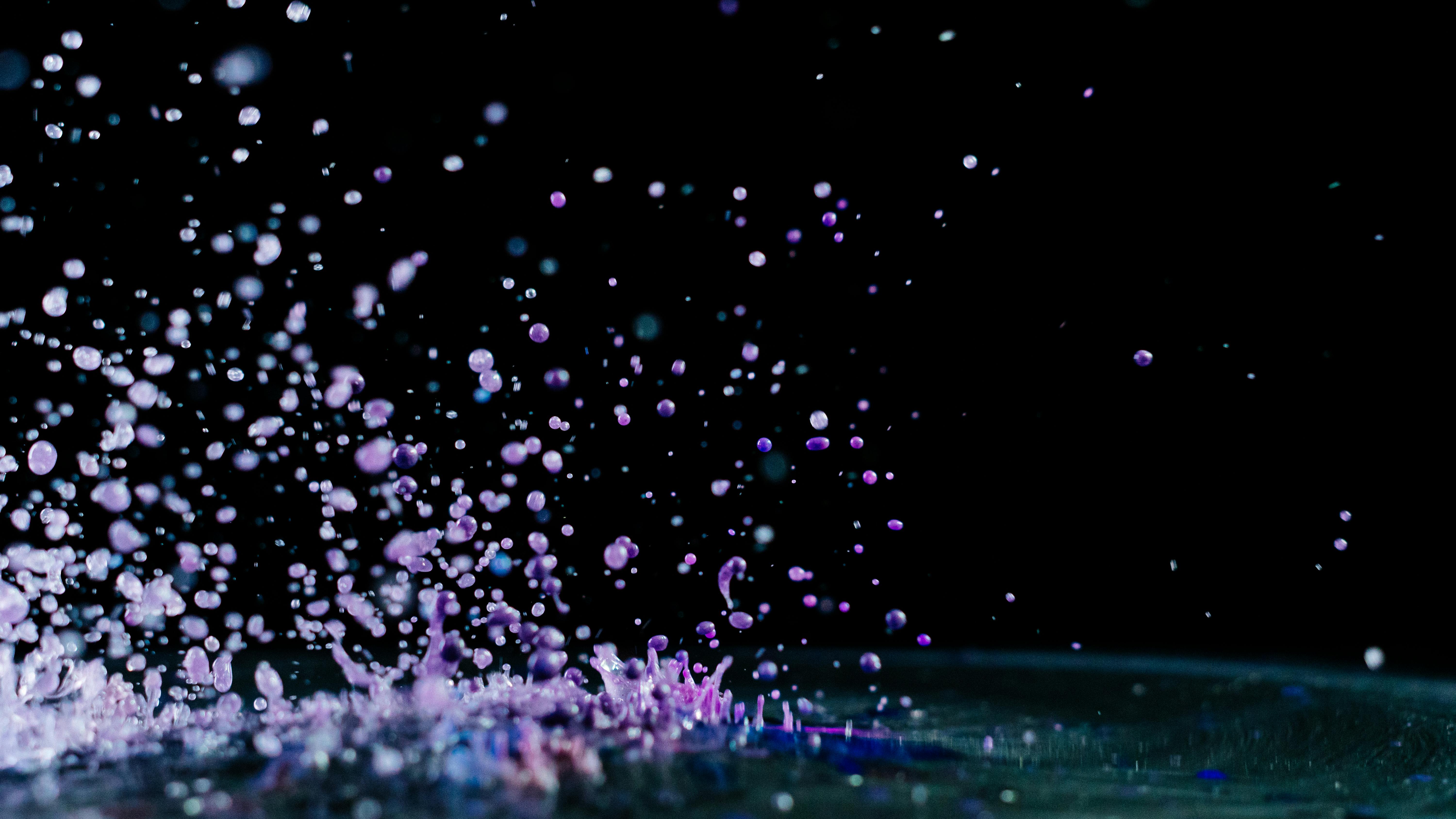 Purple Paint Splatter Photo · Free Stock Photo