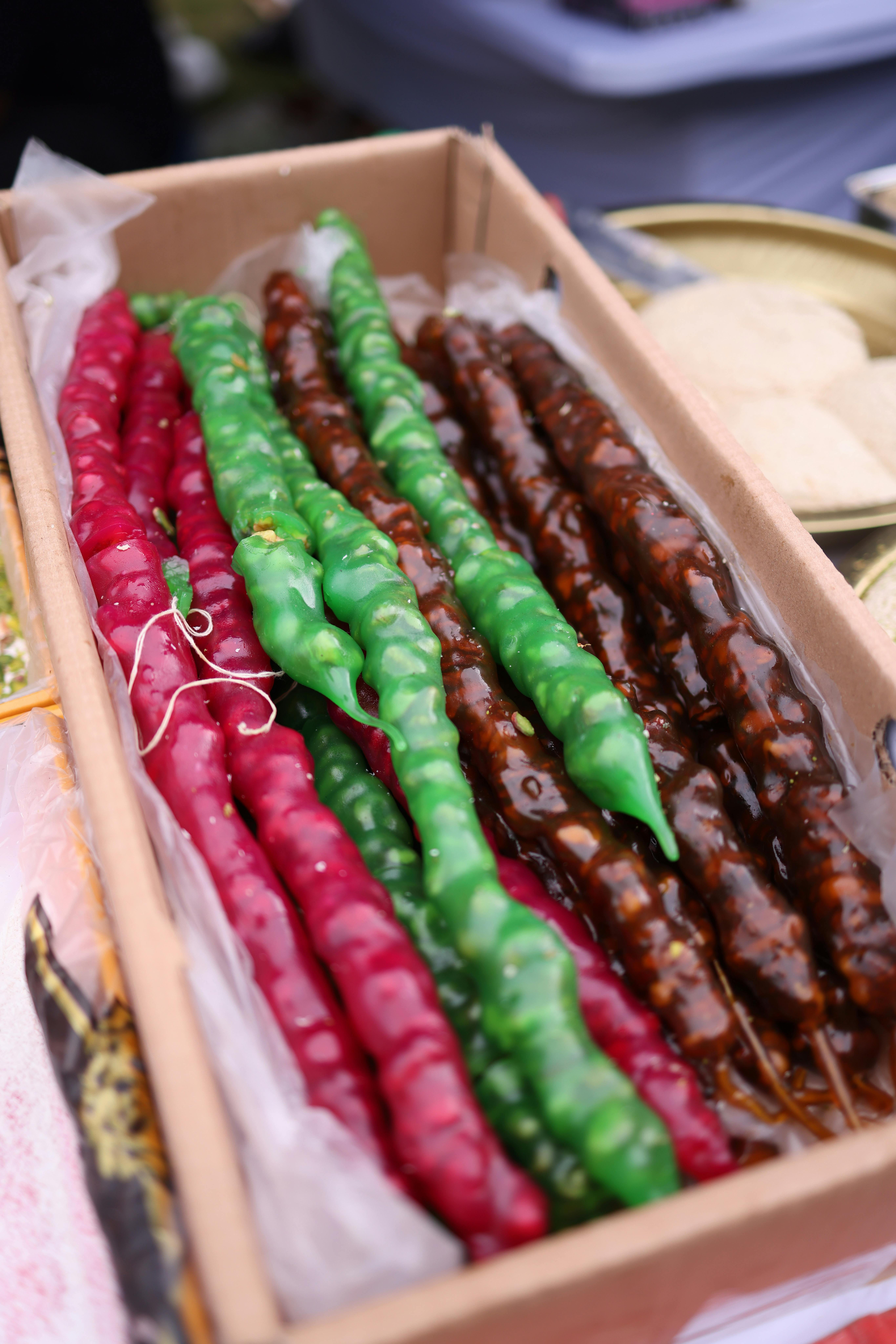 Colorful Dessert Treats in a Tray · Free Stock Photo