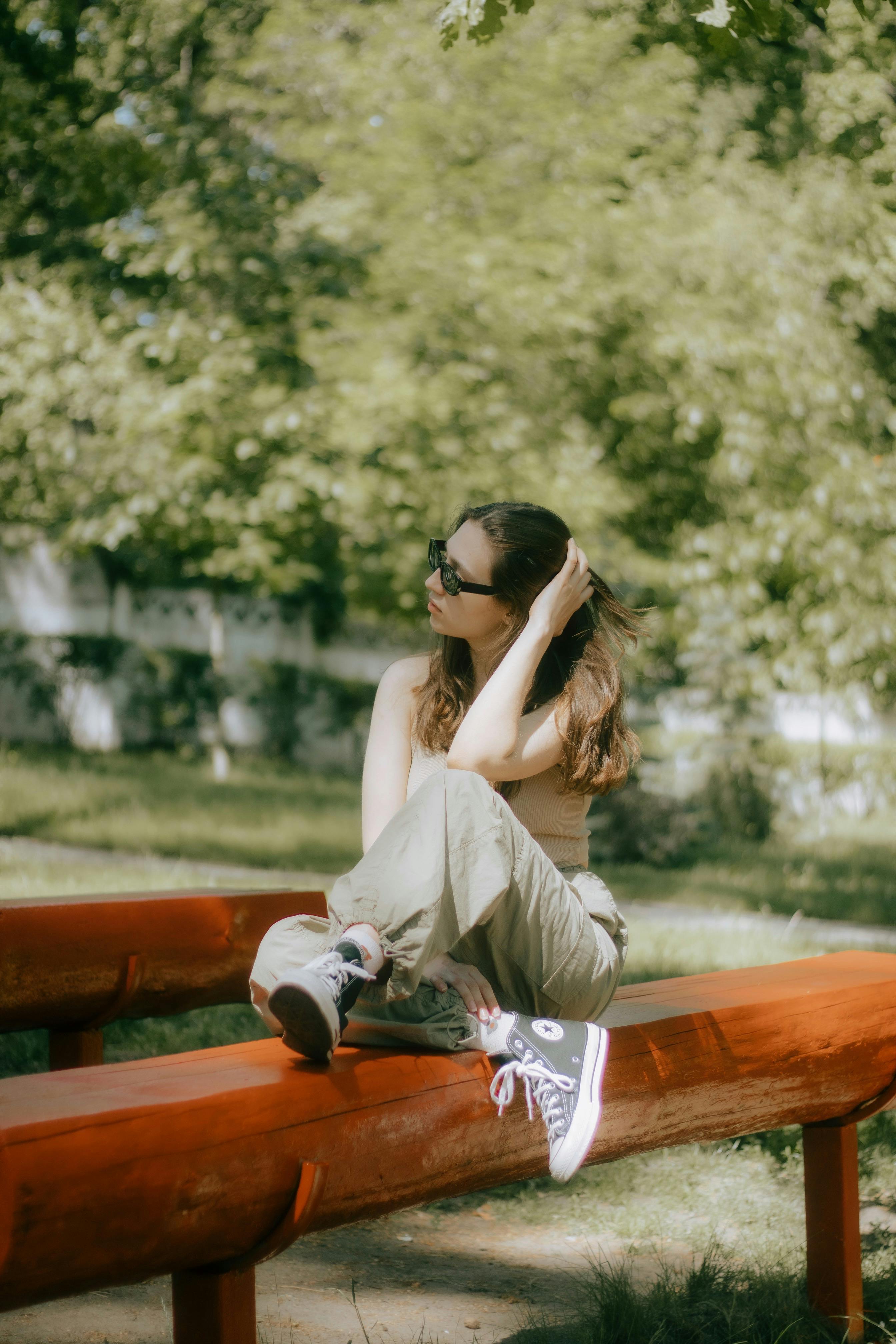 Foto de stock gratuita sobre banco de madera, casual, fotografía de ...