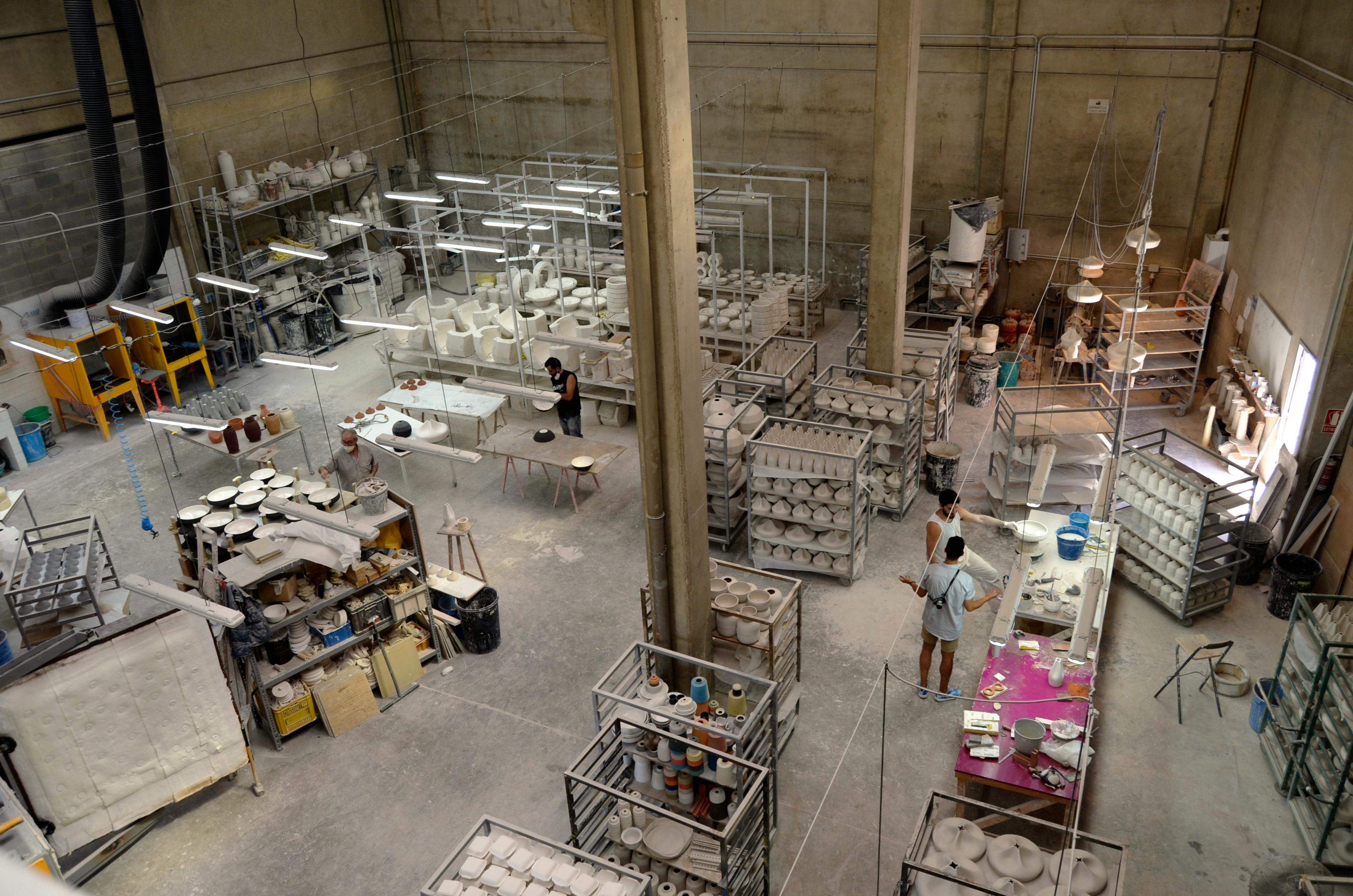 Interior of Ceramic Factory · Free Stock Photo