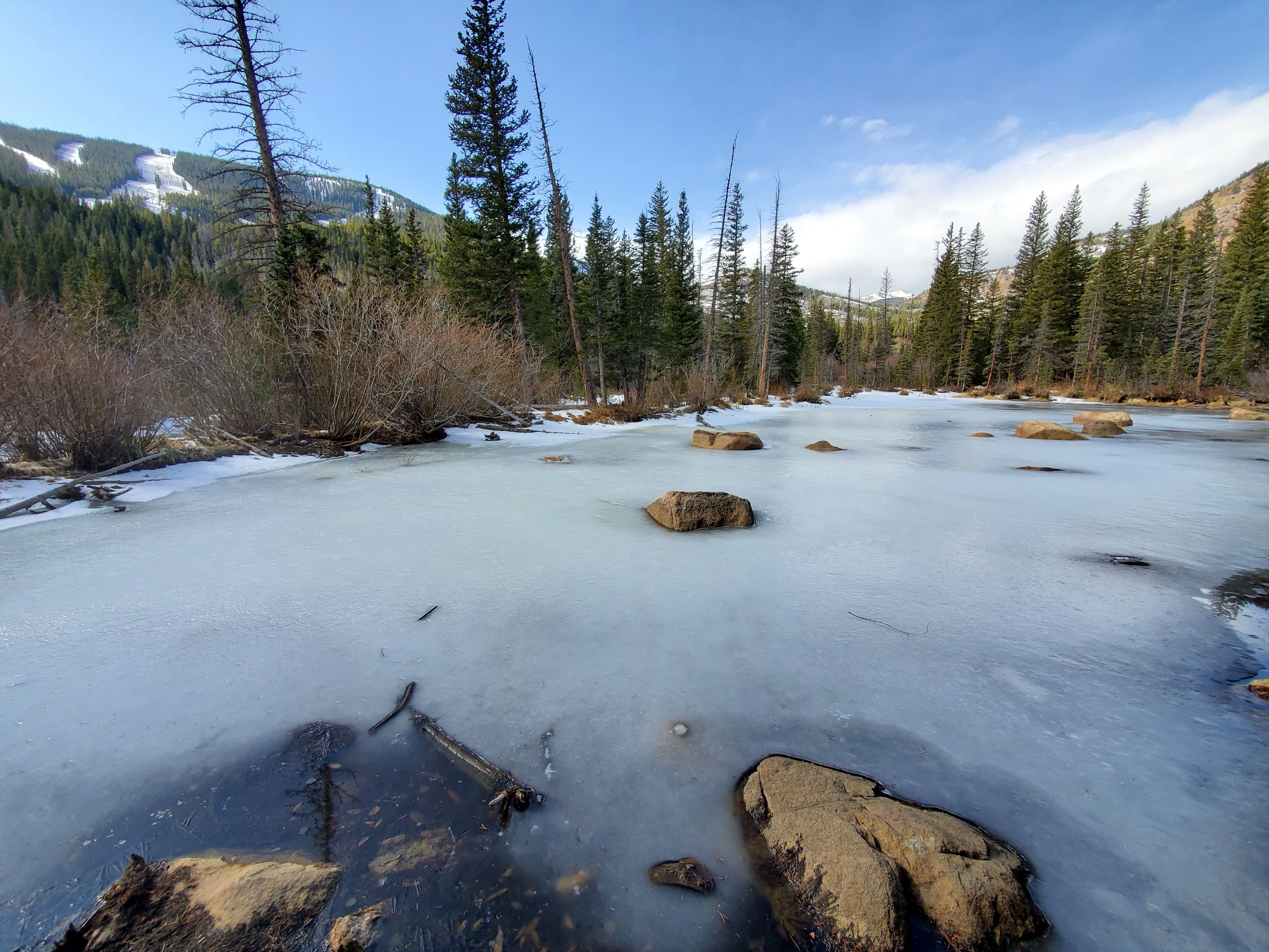Photo of a Frozen Lake · Free Stock Photo
