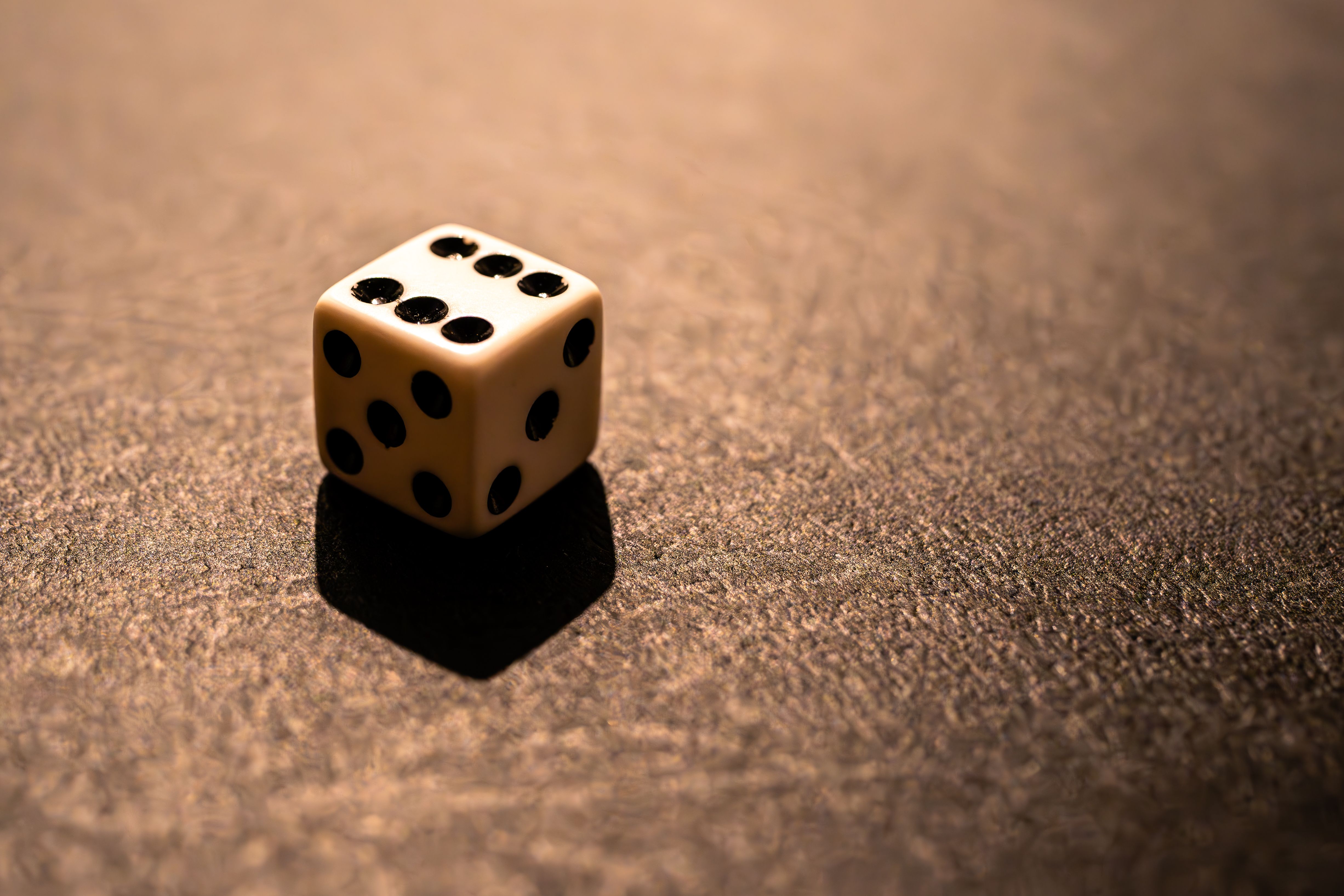 A Dice with Number 6 · Free Stock Photo