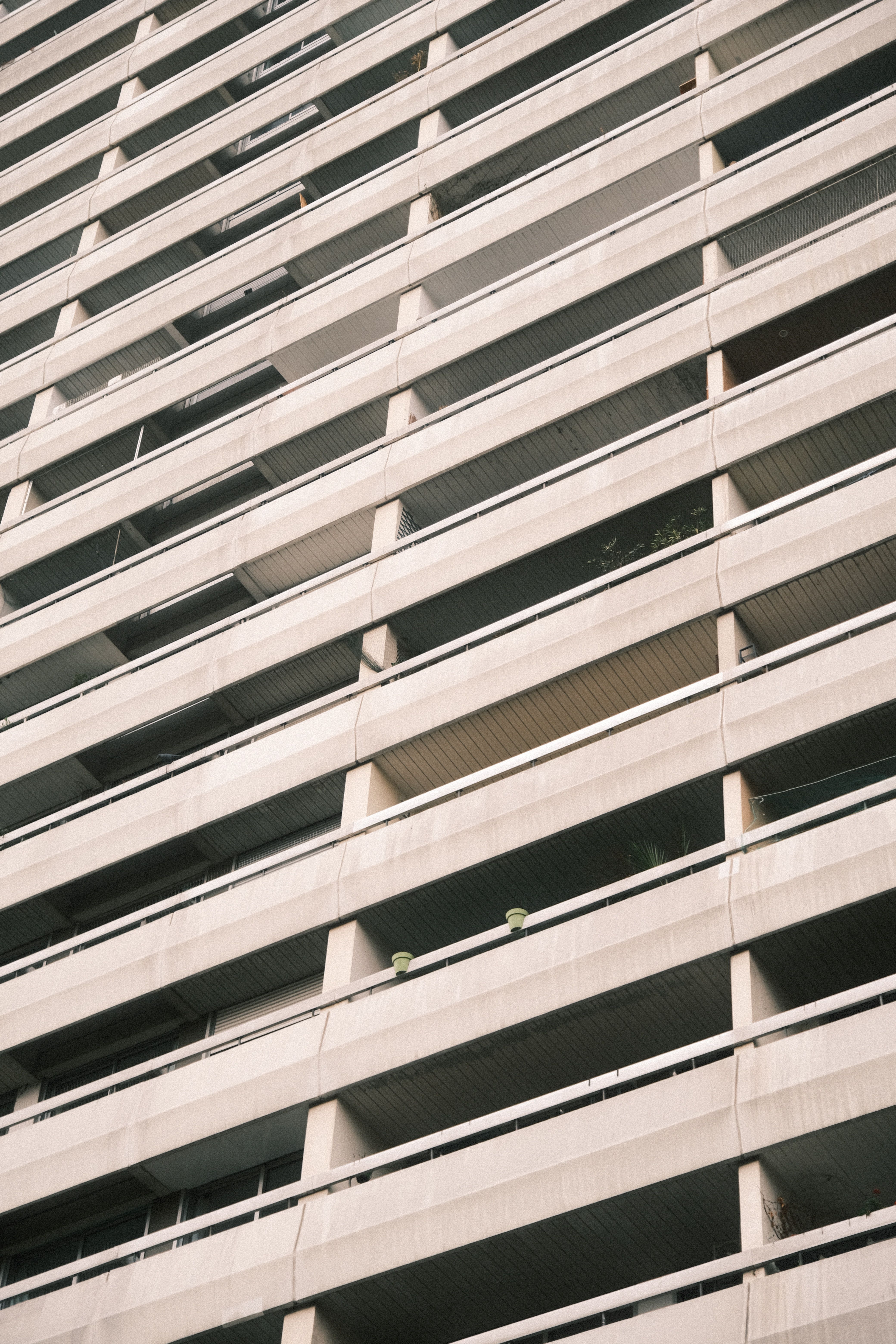 High Rise Orange and White Building · Free Stock Photo