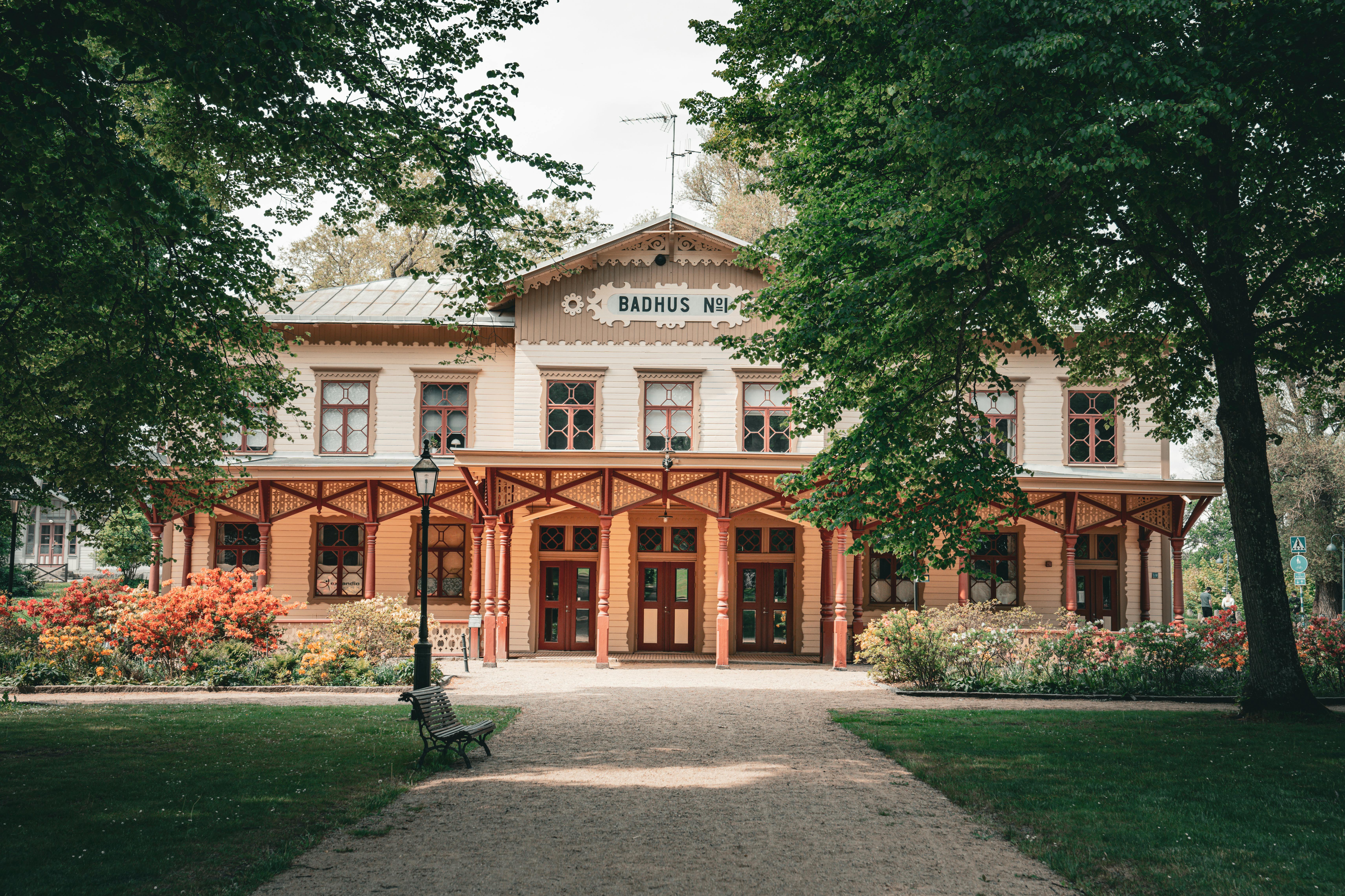 Badhus Building at Park in Ronneby in Sweden · Free Stock Photo