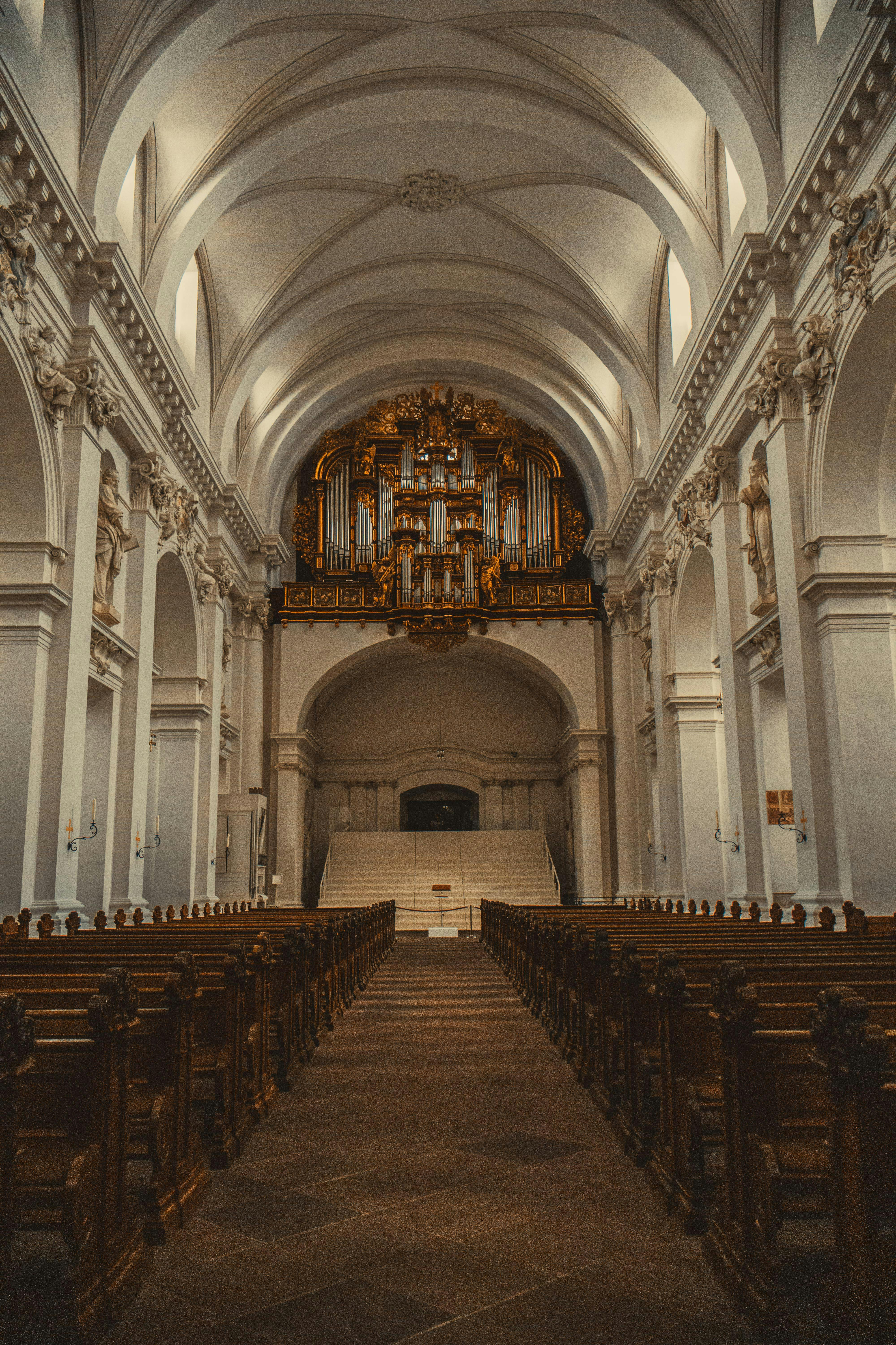 Foto de stock gratuita sobre abadía, adentro, alemania, altar, arco ...