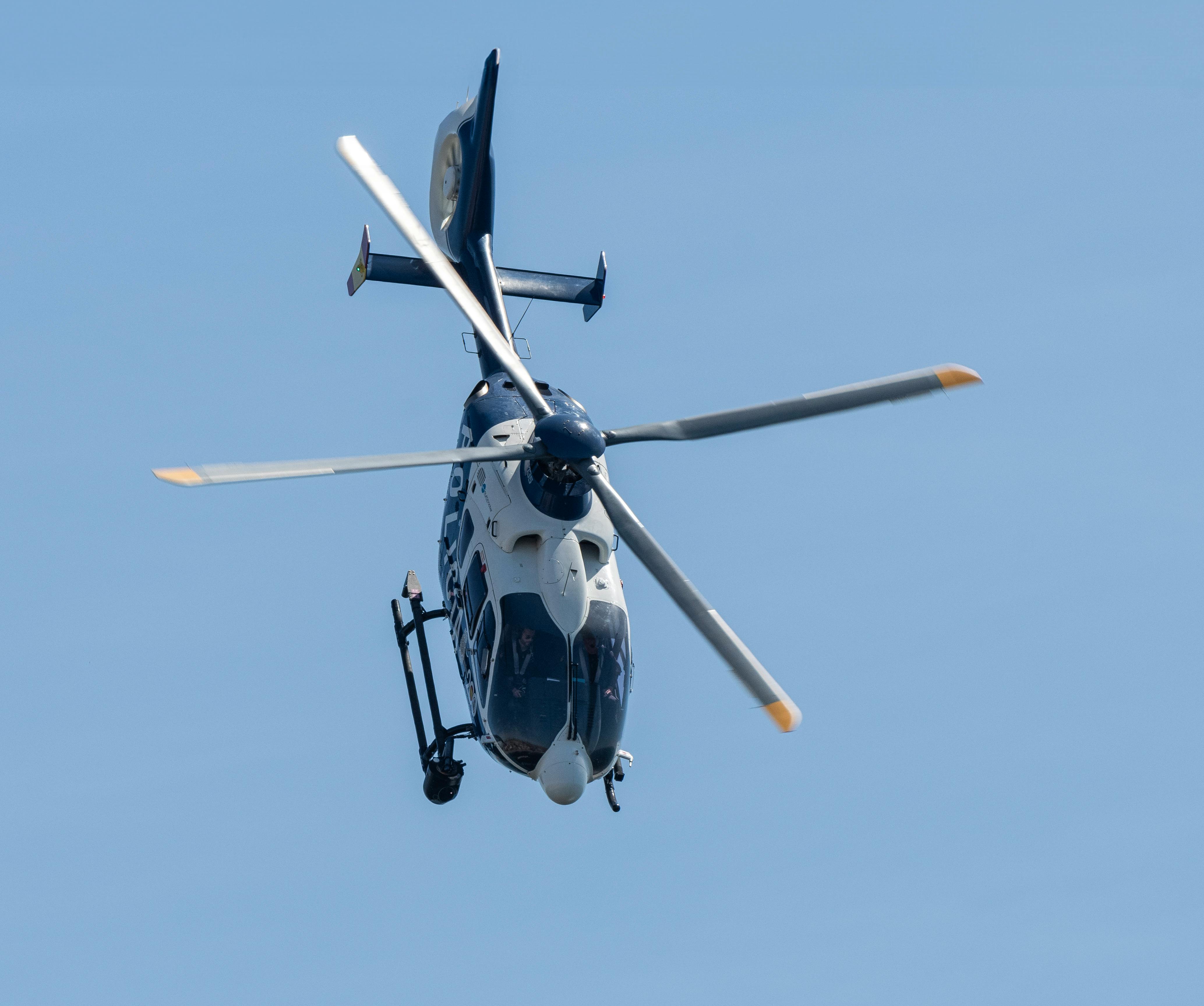 Police Helicopter Flying · Free Stock Photo