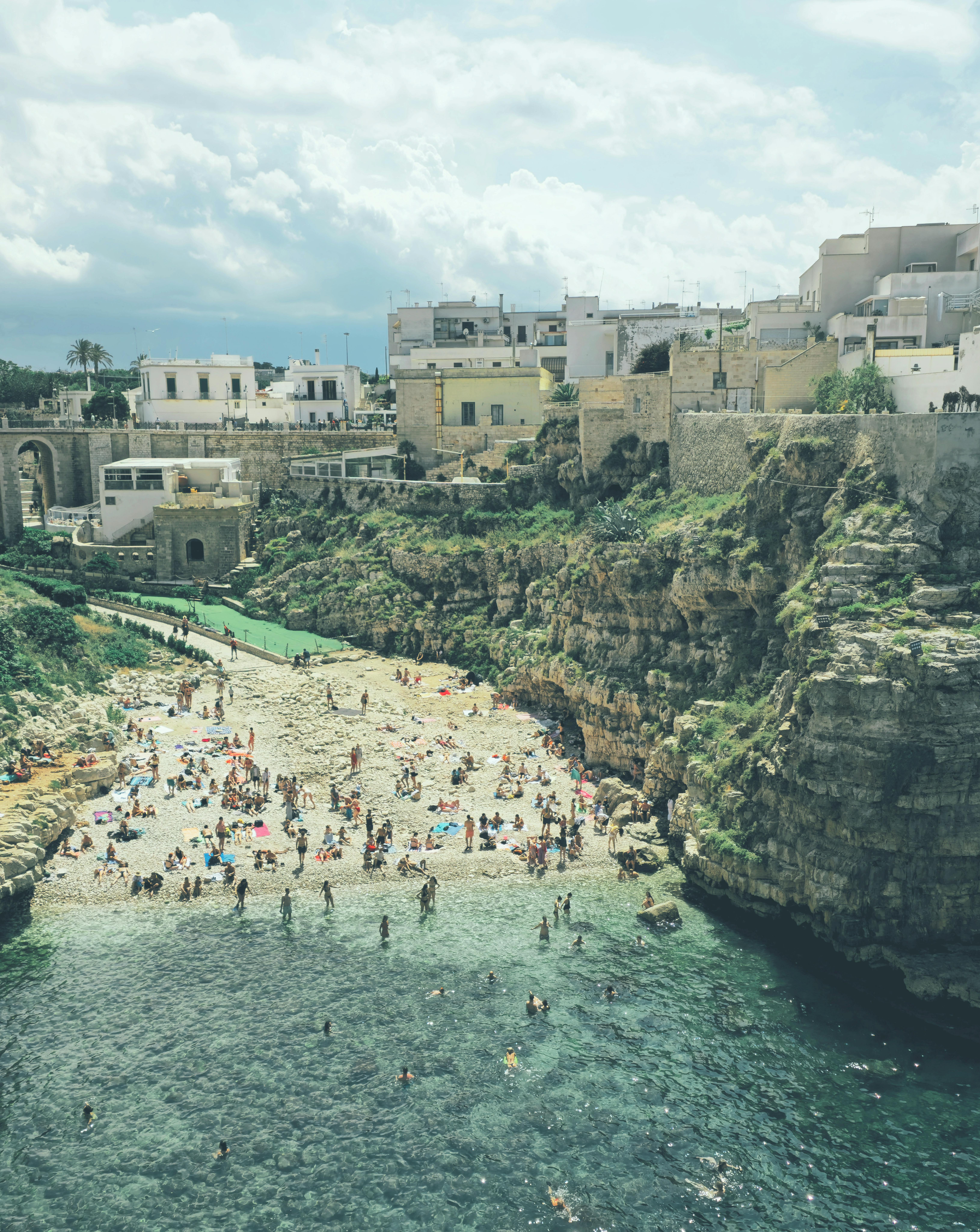 Lama Monachile Beach in Italy · Free Stock Photo